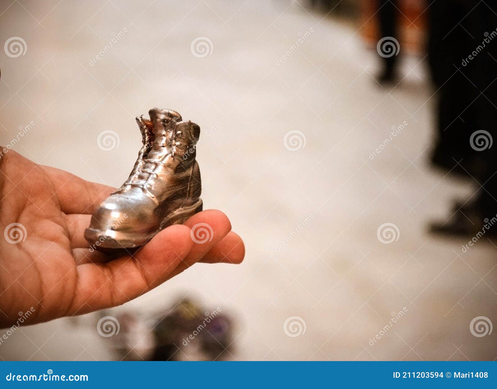 Object in the Form of a Boot Printed on a 3d Printer and Covered with ...