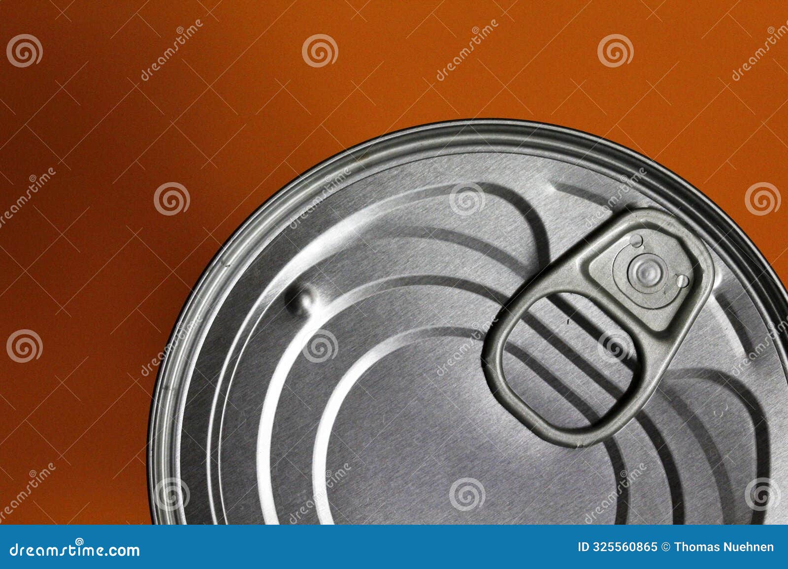 Object Image of a Can Lid As Symbol for Aluminium Waste Stock Image ...