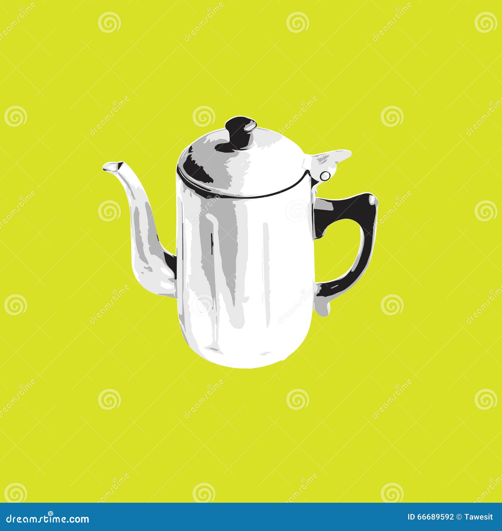 Object jug vector trace stock vector. Illustration of domestic - 66689592