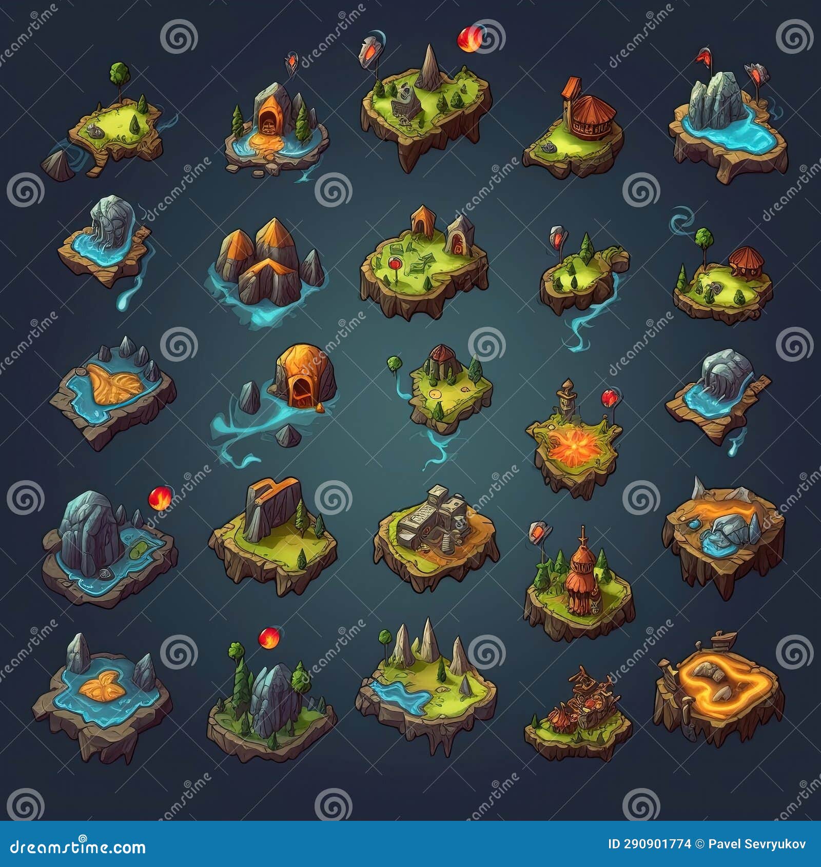 Object Land Game Ai Generated Stock Photo - Image of ground, game ...