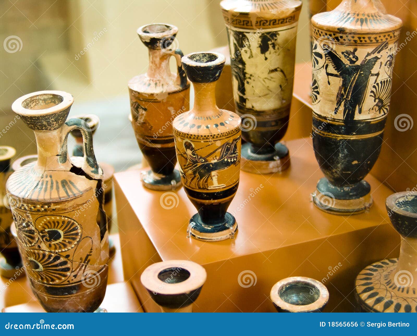 Object in the Museum in Greece Editorial Photo - Image of bearer ...