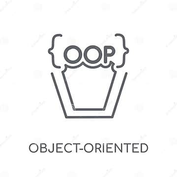Object-oriented Programming Linear Icon. Modern Outline Object-o Stock ...
