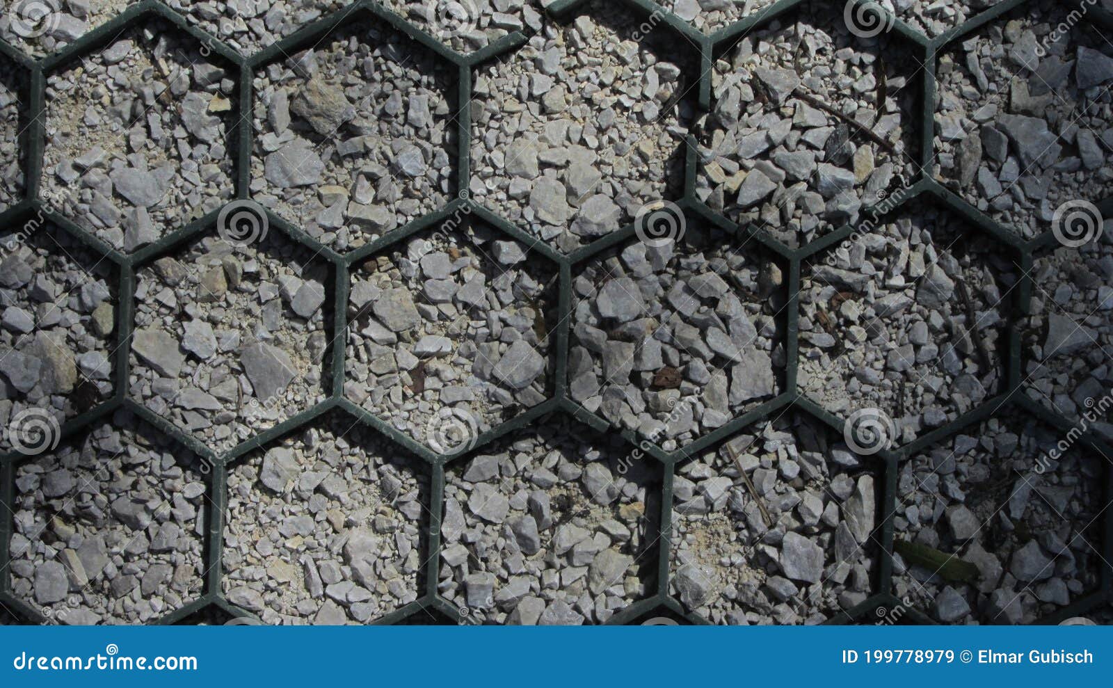 Object in the Shape of a Hexagon Stock Image - Image of structures ...