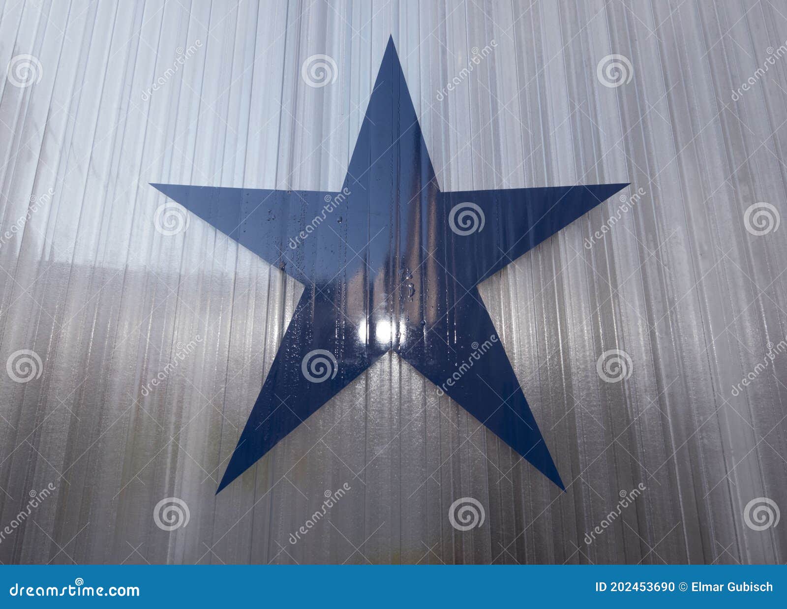 Object in the Shape of a Star Stock Photo - Image of brightness ...