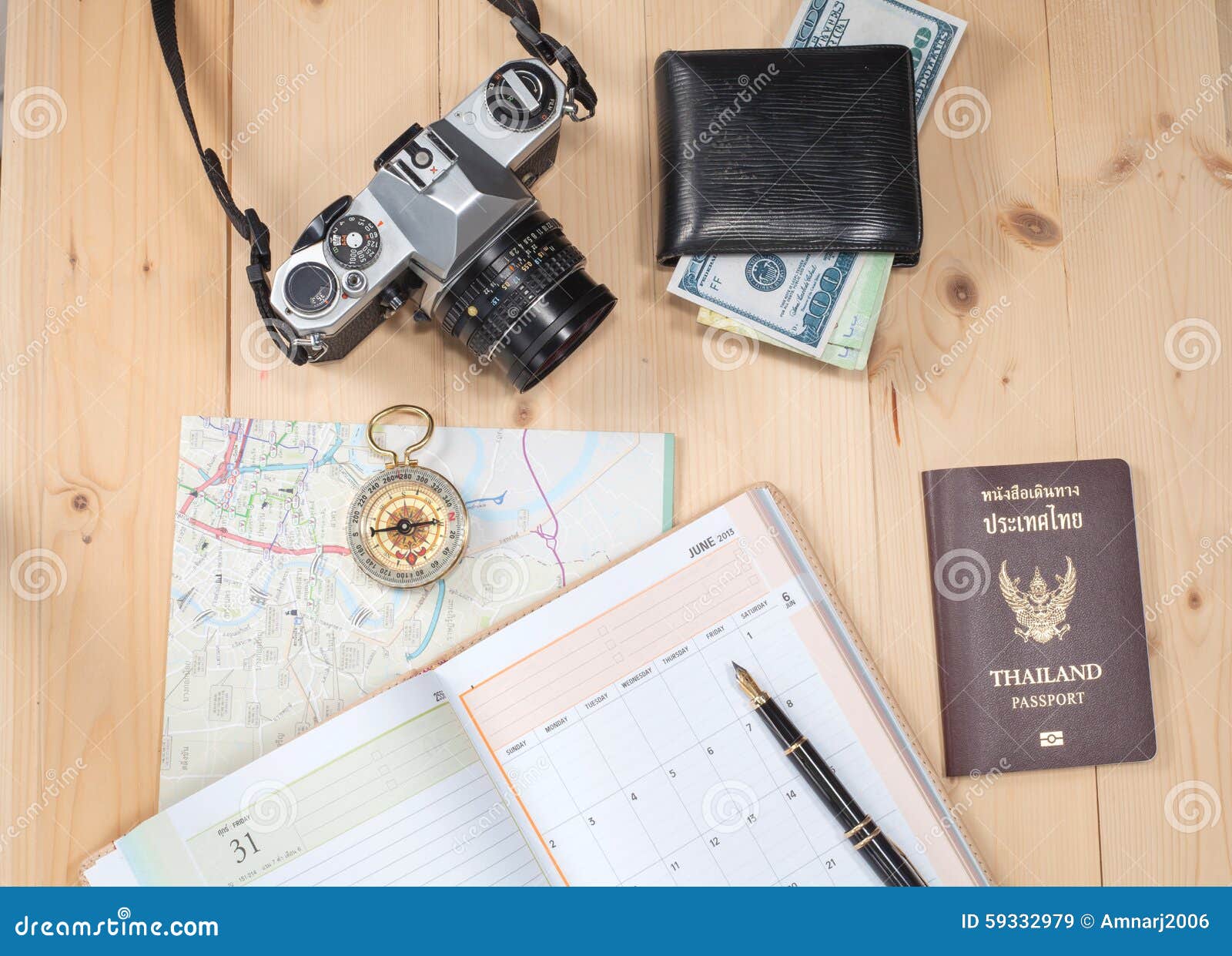 Object travel stuff stock image. Image of tourism, concept - 59332979