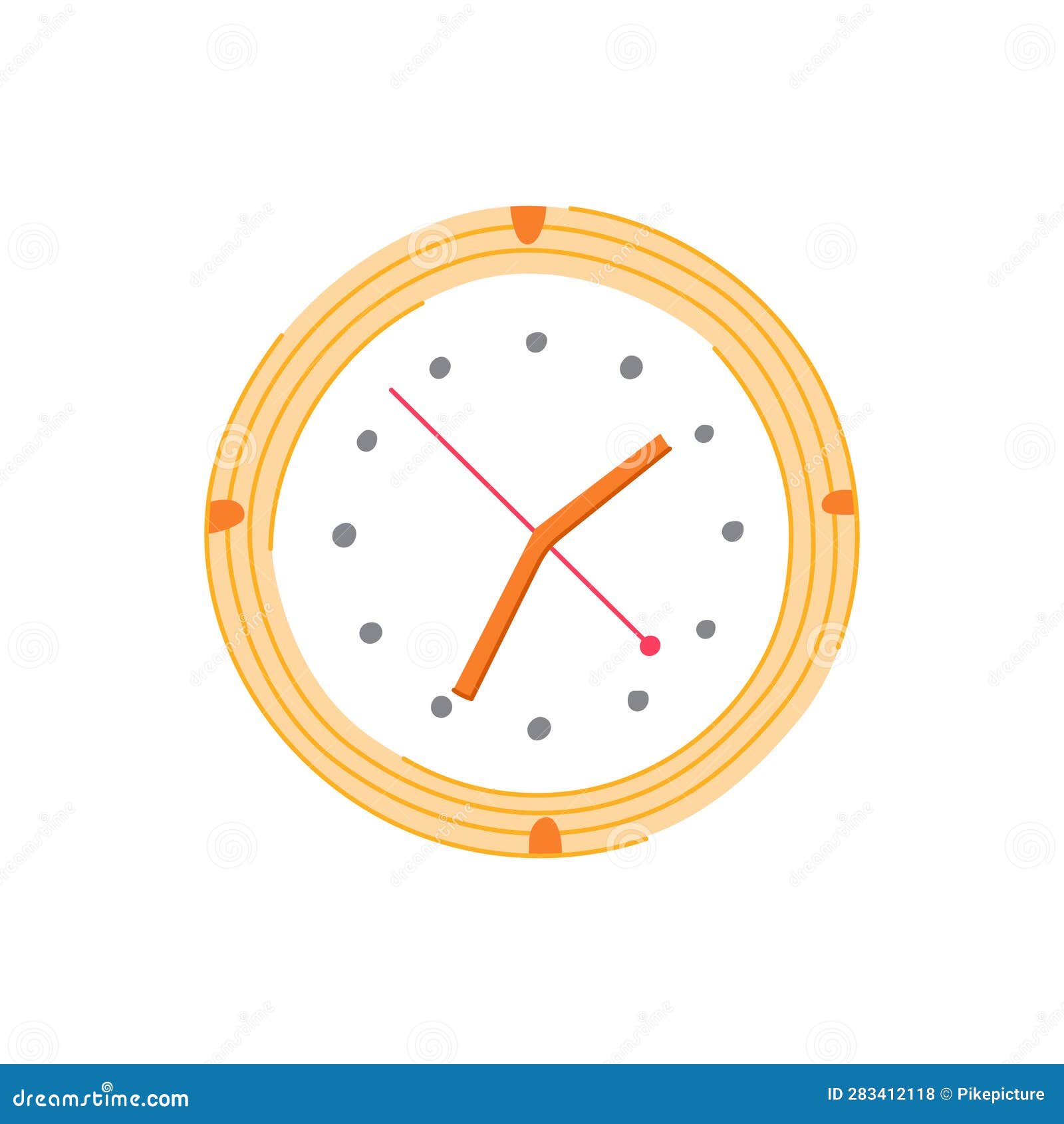 Modern Timer Set, Great Design For Any Purposes. Countdown Timer. Watch ...