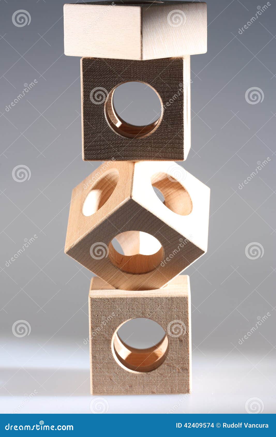 Object of wooden cubes stock photo. Image of arts, angle - 42409574
