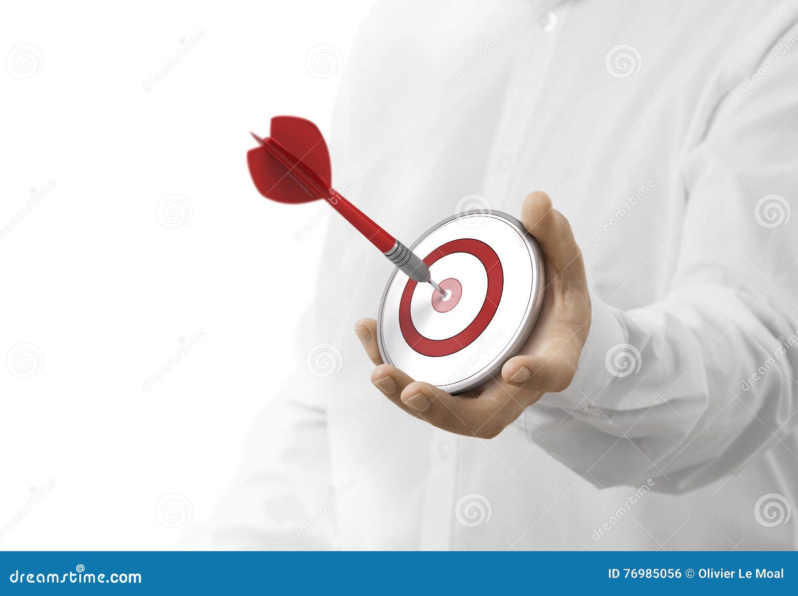 Objectif atteint illustration stock. Illustration du entraîneur - 76985056