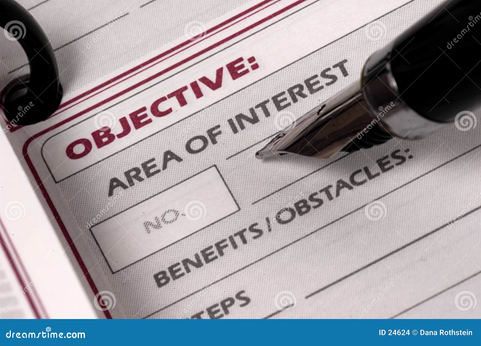 Objective stock photo. Image of objective, ideas, benefits - 24624