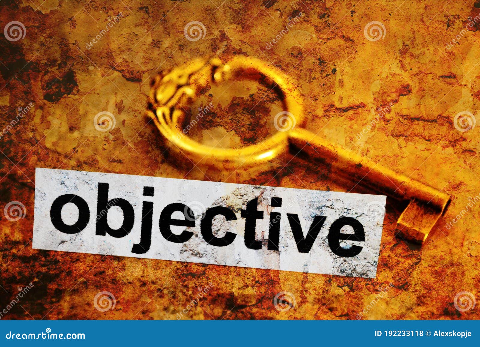 Objective concept stock photo. Image of inspirational - 192233118