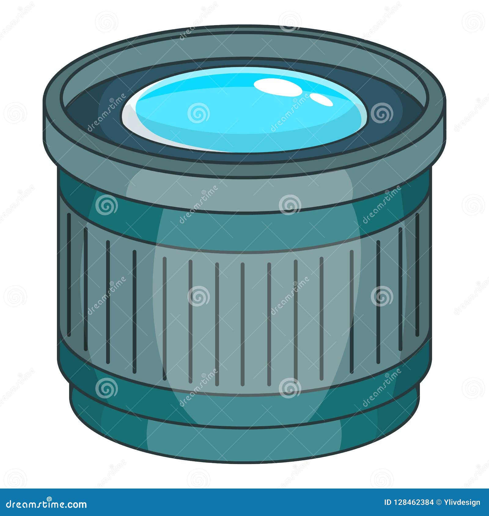 Objective Icon, Cartoon Style Stock Illustration - Illustration of ...