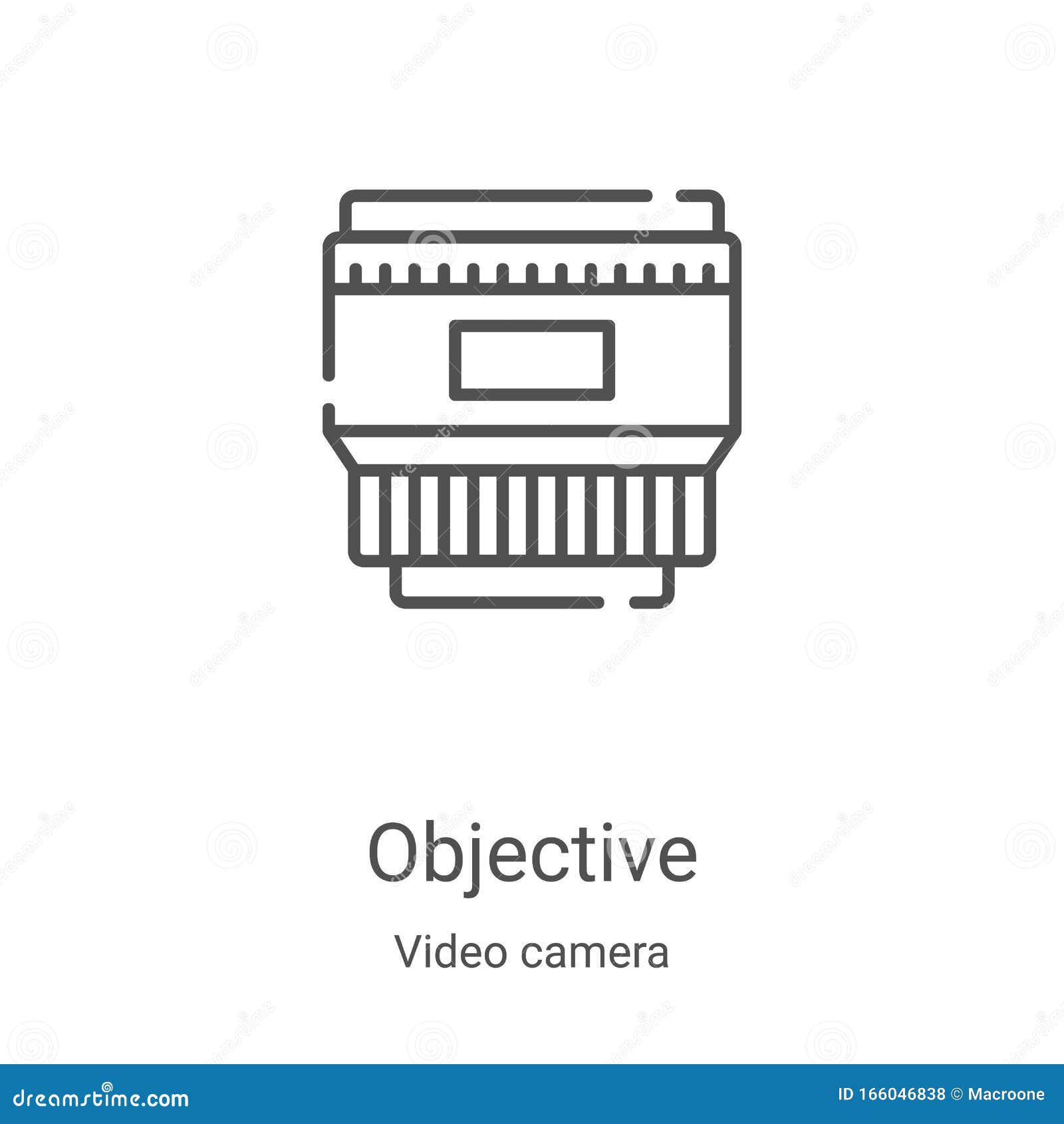 Objective Of The Camera Vector 02 | CartoonDealer.com #18583788