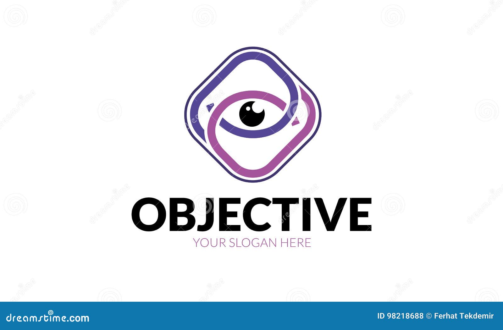 Objective Logo stock vector. Illustration of camera, care - 98218688