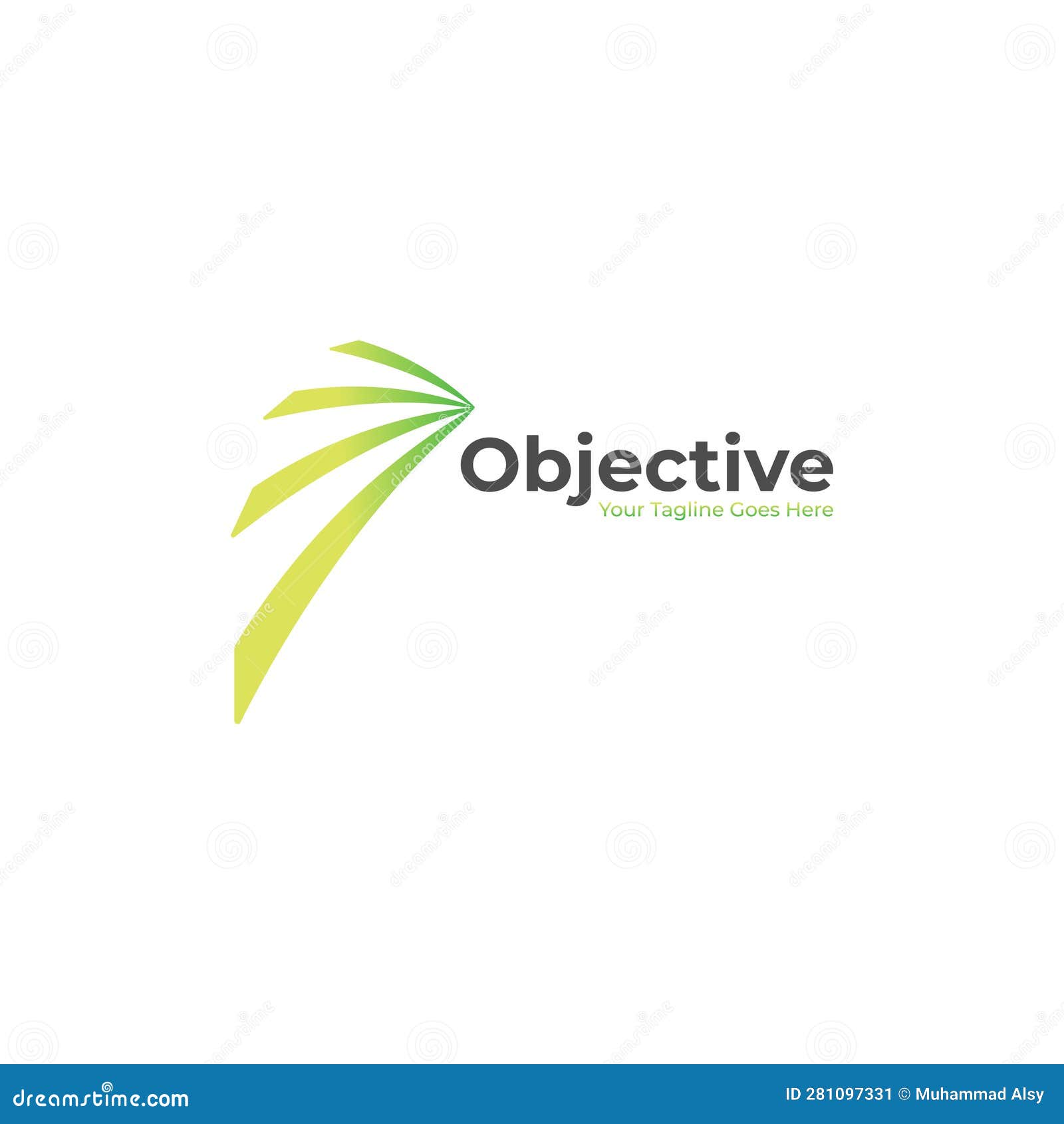 Objective Vector Logo Design. this Logo is Suitable for Business and ...