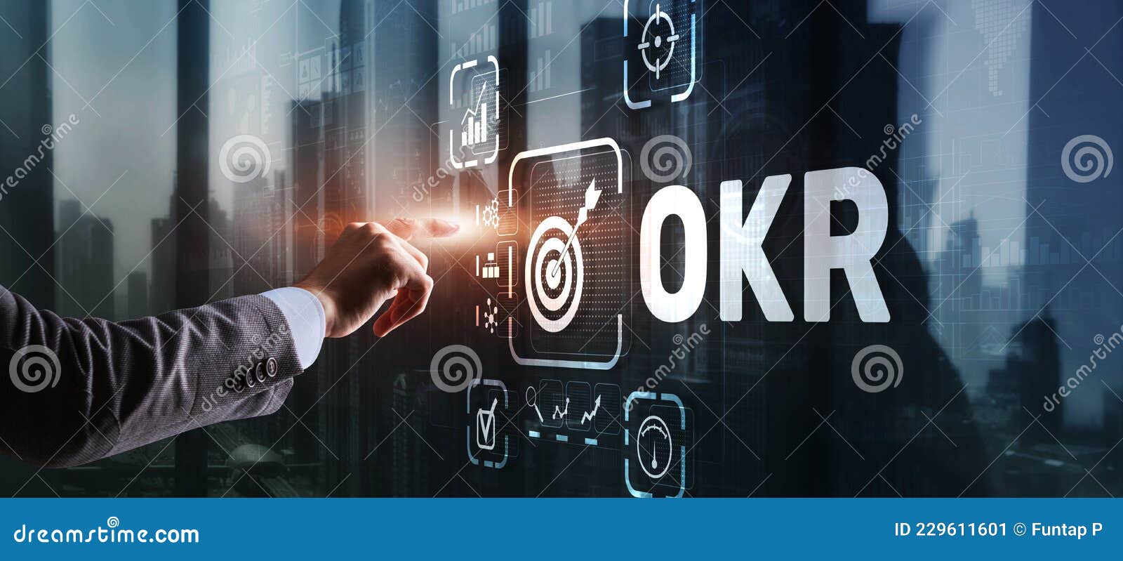 Objectives and Key Results OKR. Methods for Project Management Stock ...