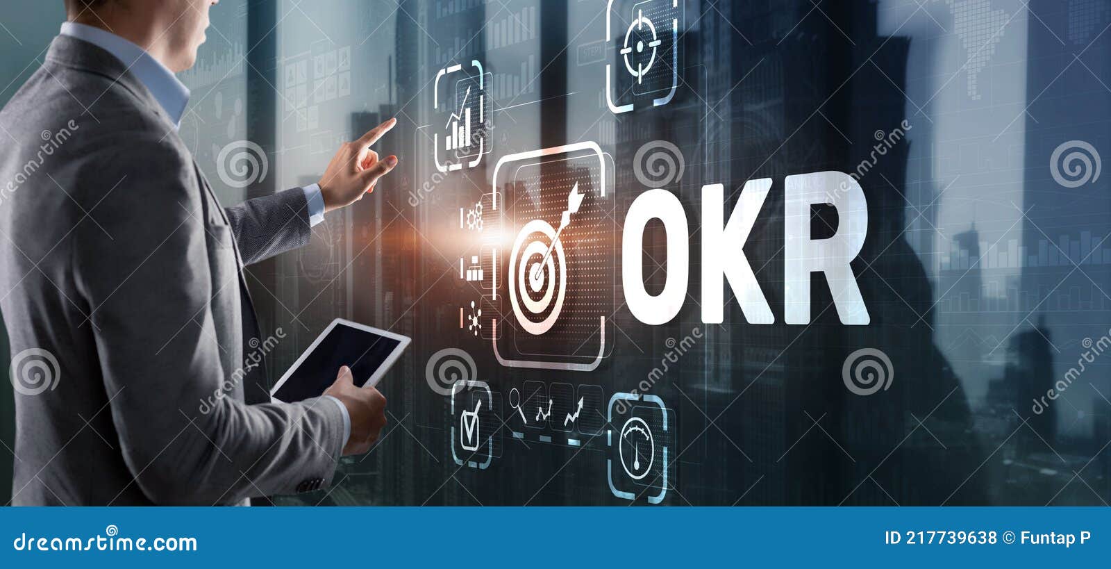 Objectives and Key Results OKR. Methods for Project Management Stock ...