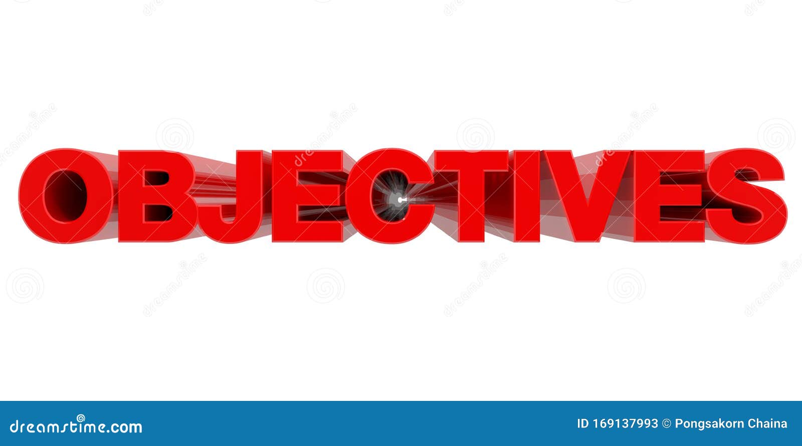 OBJECTIVES Word on White Background 3d Rendering Stock Illustration ... OBJECTIVES Word on White Background 3d Rendering Stock Illustration ...