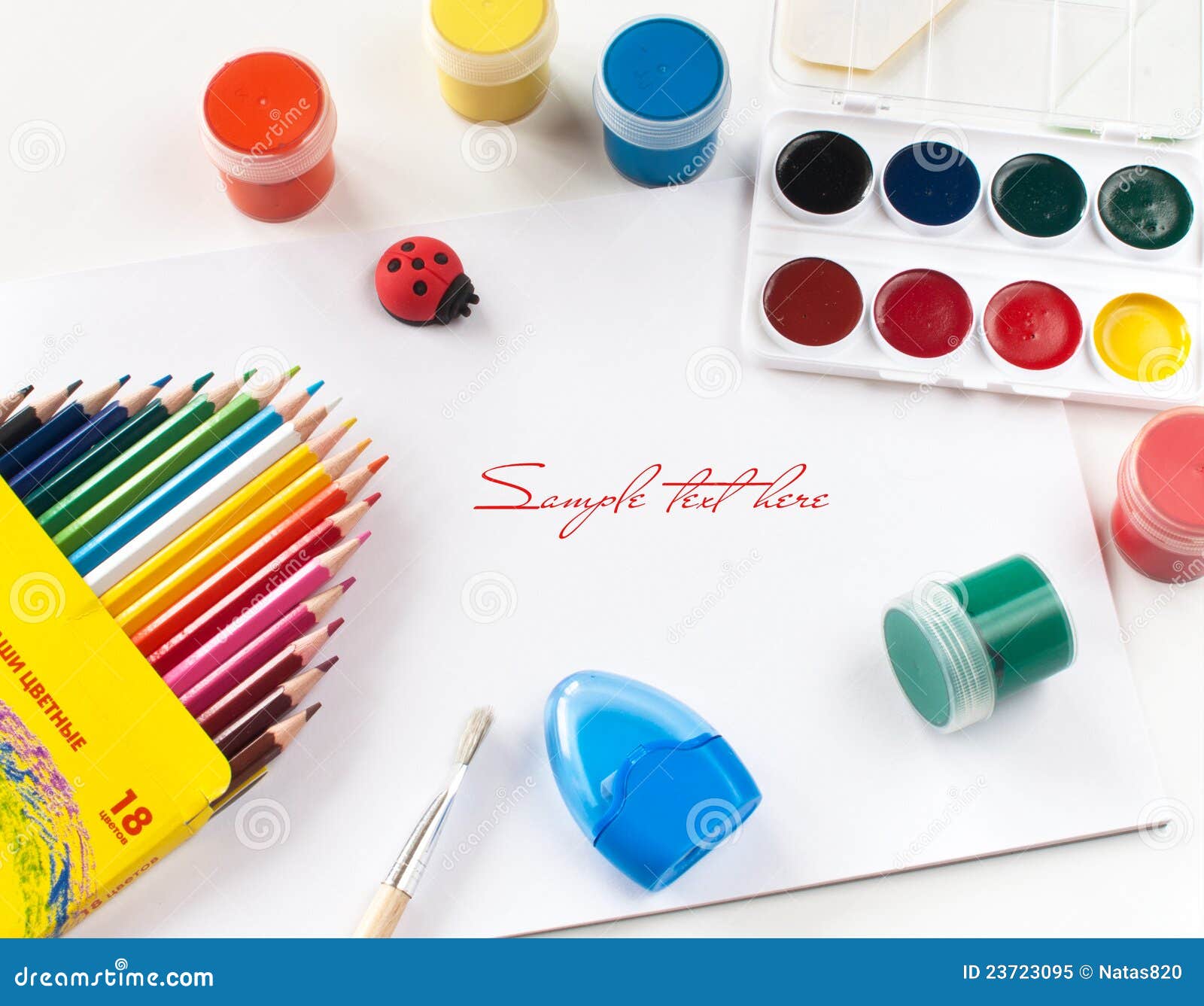 Objects for the children. stock image. Image of product - 23723095