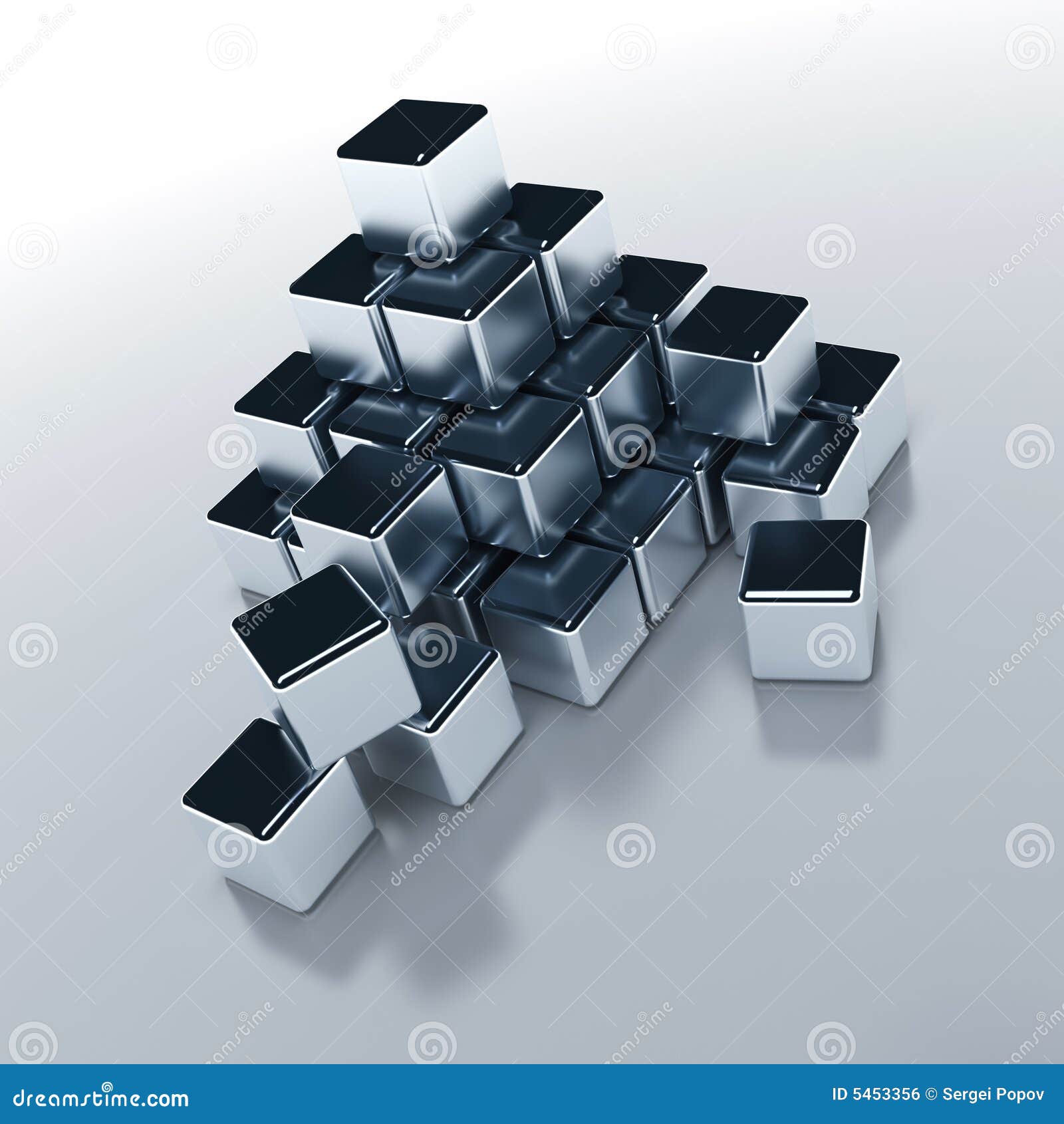 Cubic Form Logos Set Royalty-Free Illustration | CartoonDealer.com ...