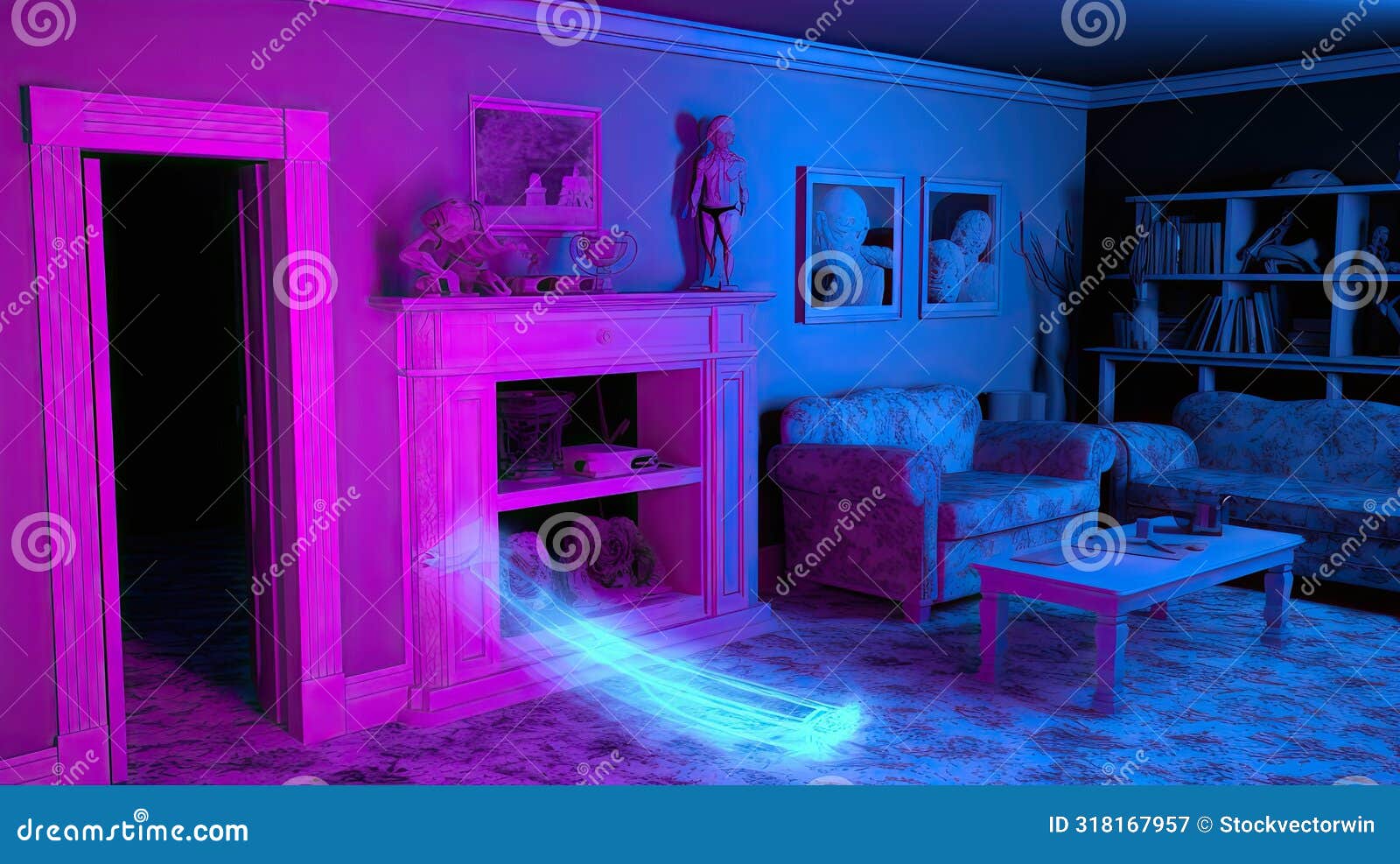 Objects Infrared Technology Stock Illustration - Illustration of ...