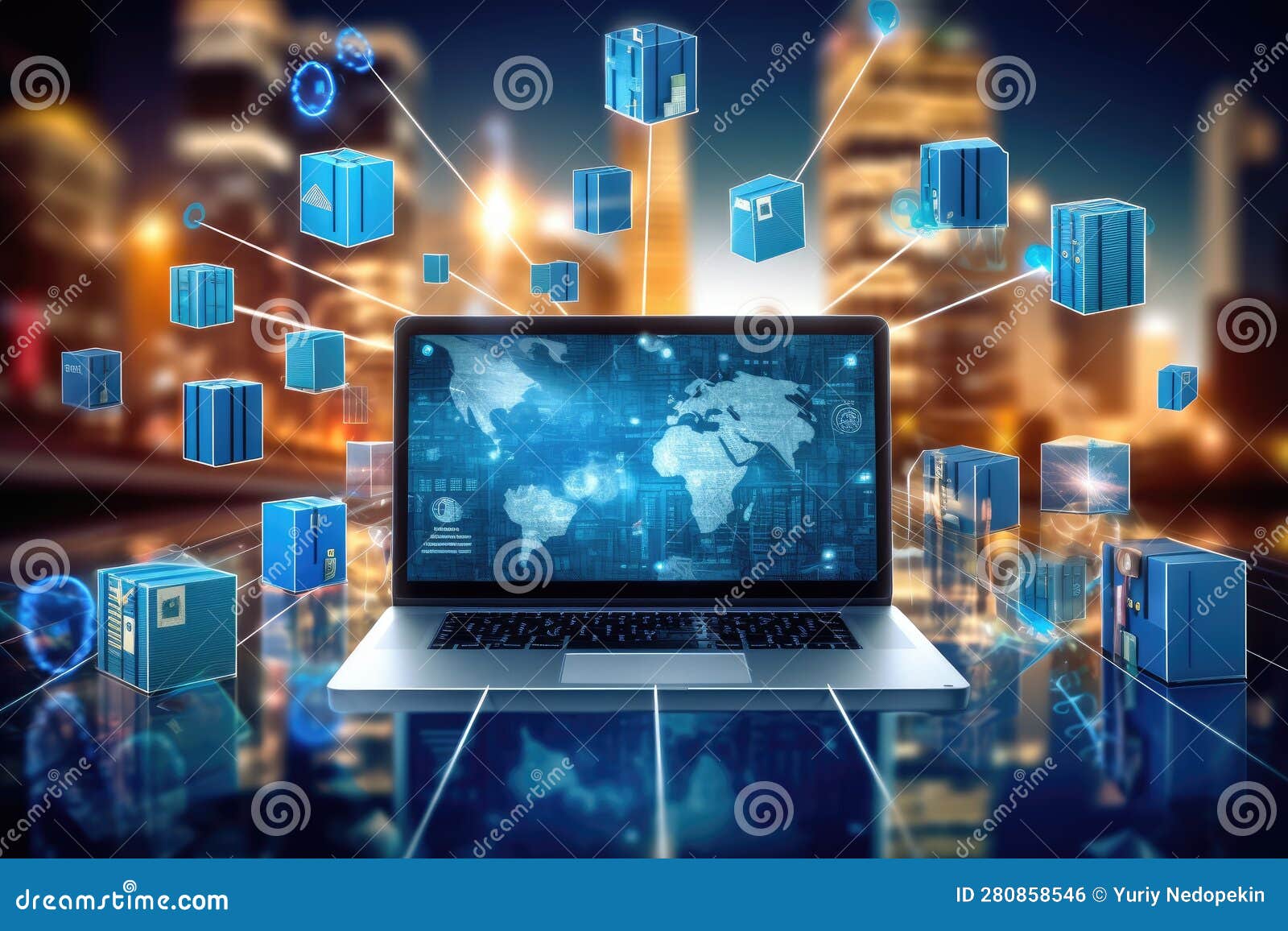 Objects on a Laptop Screen Magically Transforming into Tangible Items ...