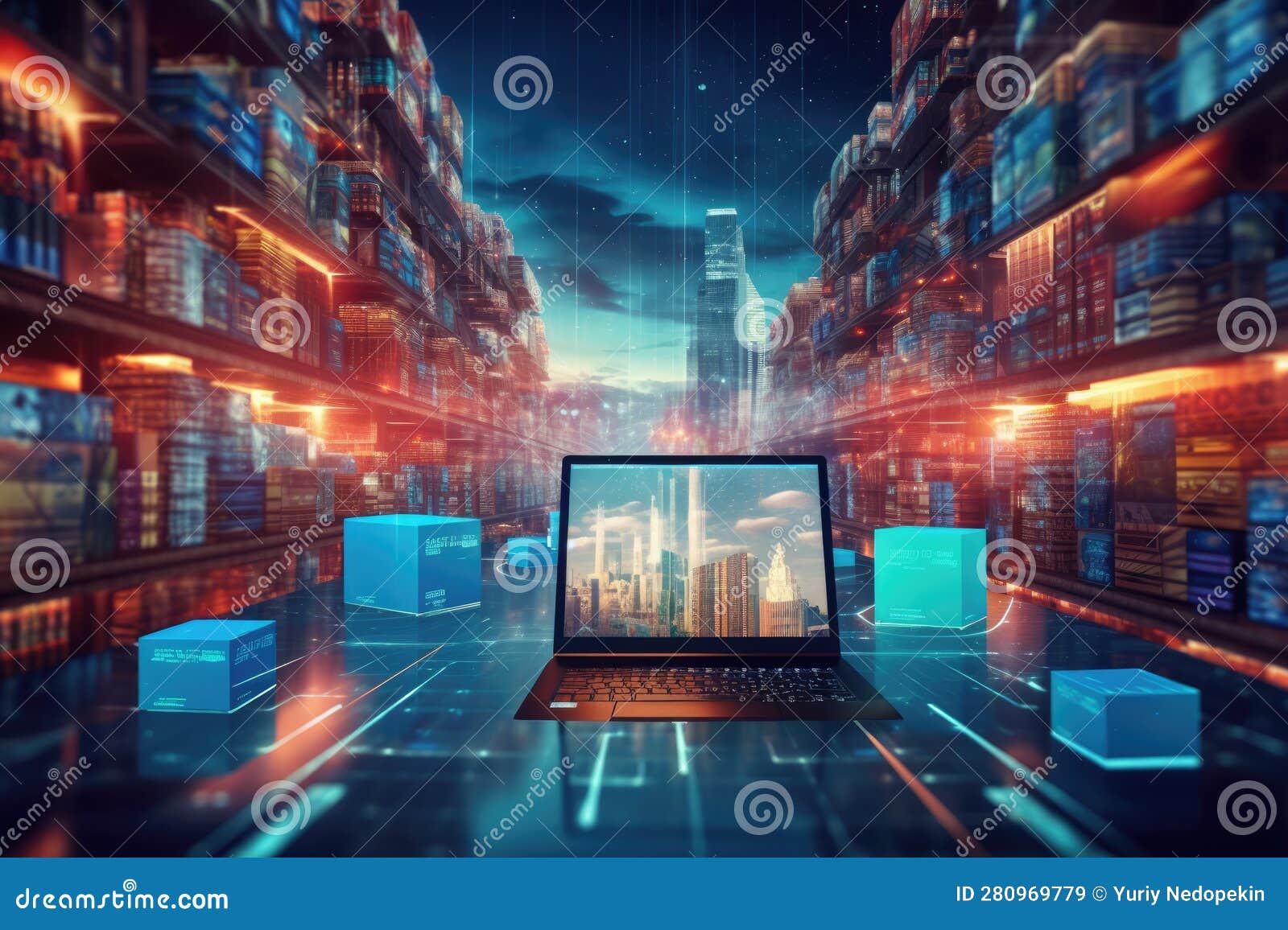 Objects on a Laptop Screen Magically Transforming into Tangible Items ...