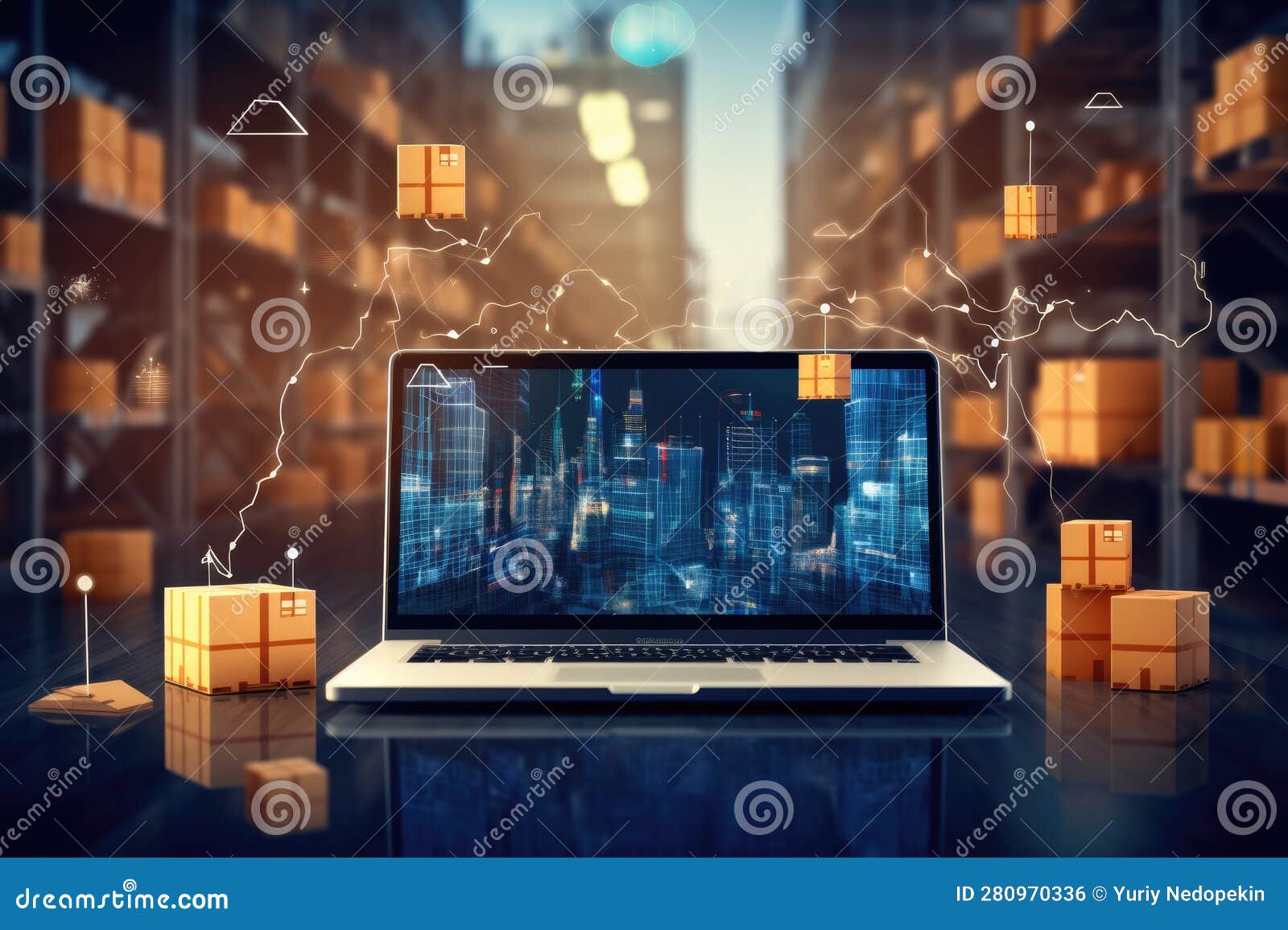 Objects on a Laptop Screen Magically Transforming into Tangible Items ...