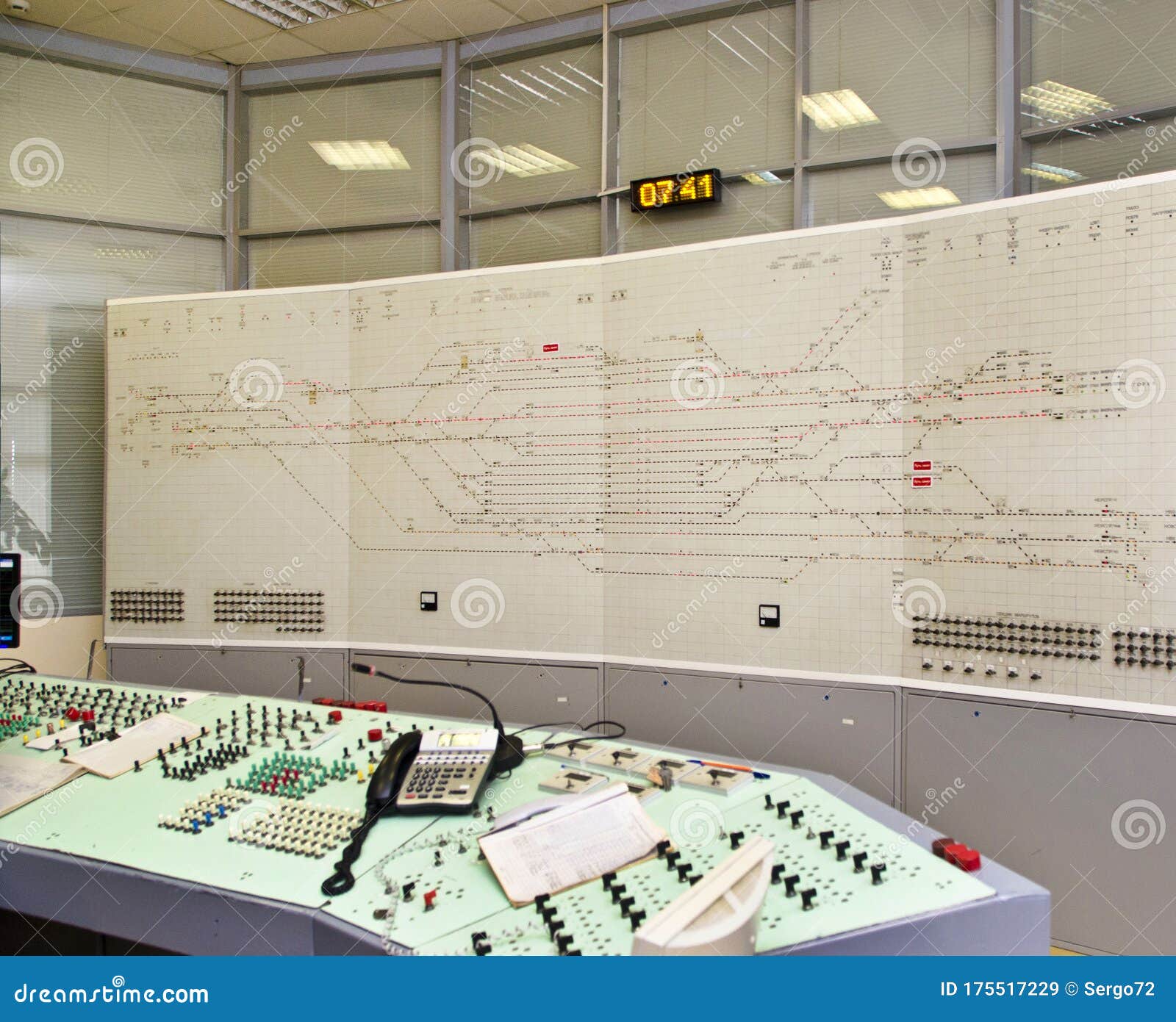 The objects of the railway stock image. Image of detail - 175517229