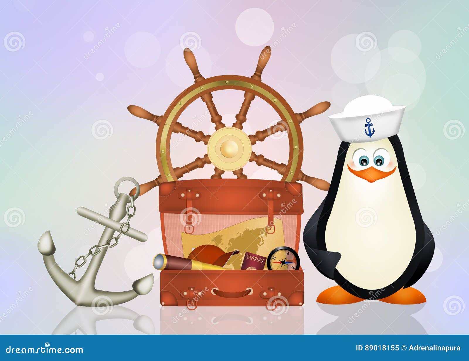 Objects Sailor stock illustration. Illustration of bird - 89018155