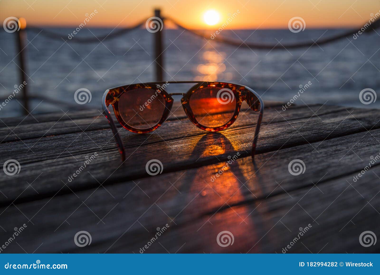 Objects and sunsets stock photo. Image of destination - 182994282