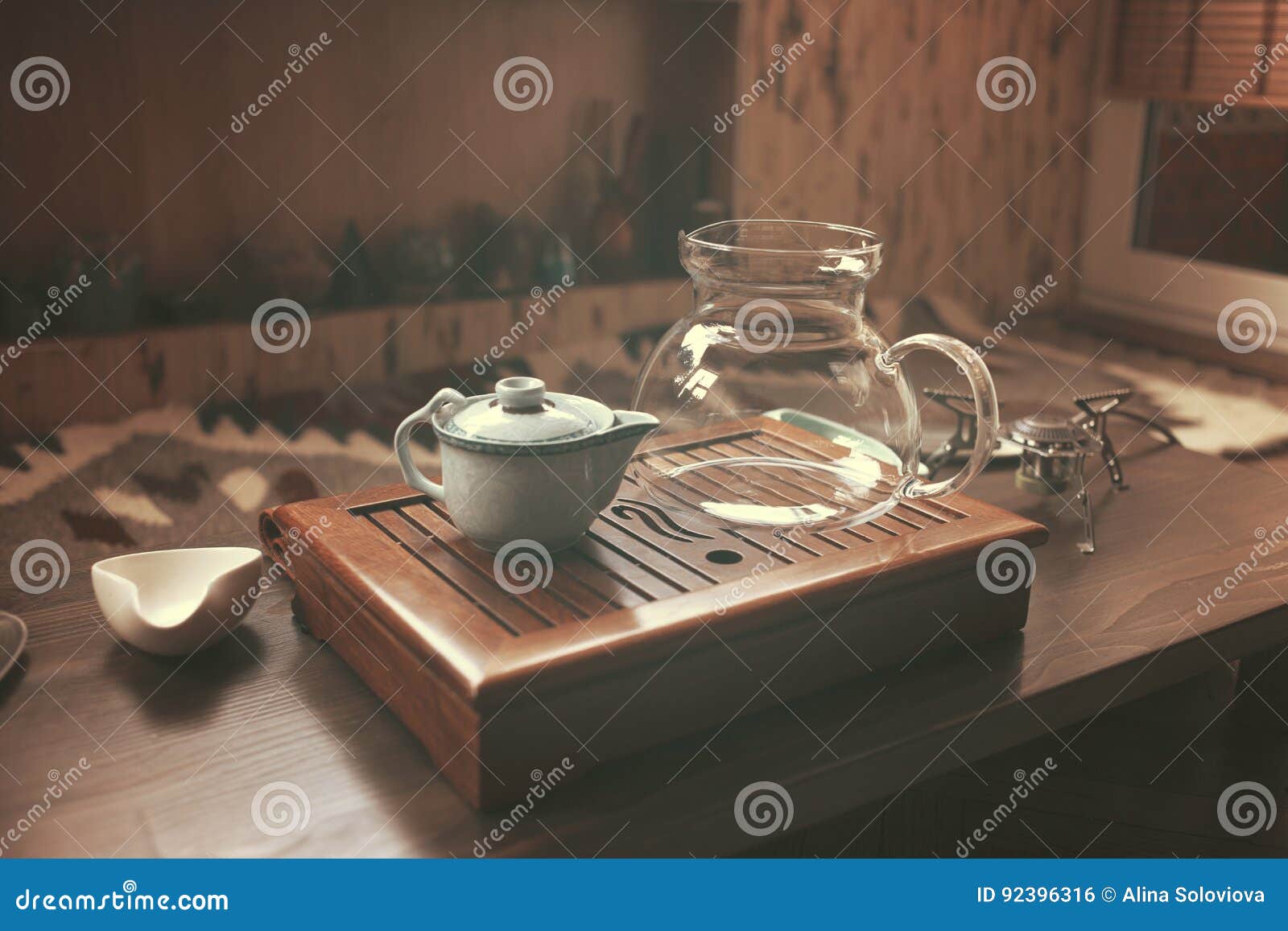 Objects for tea ceremony stock photo. Image of horizontal - 92396316