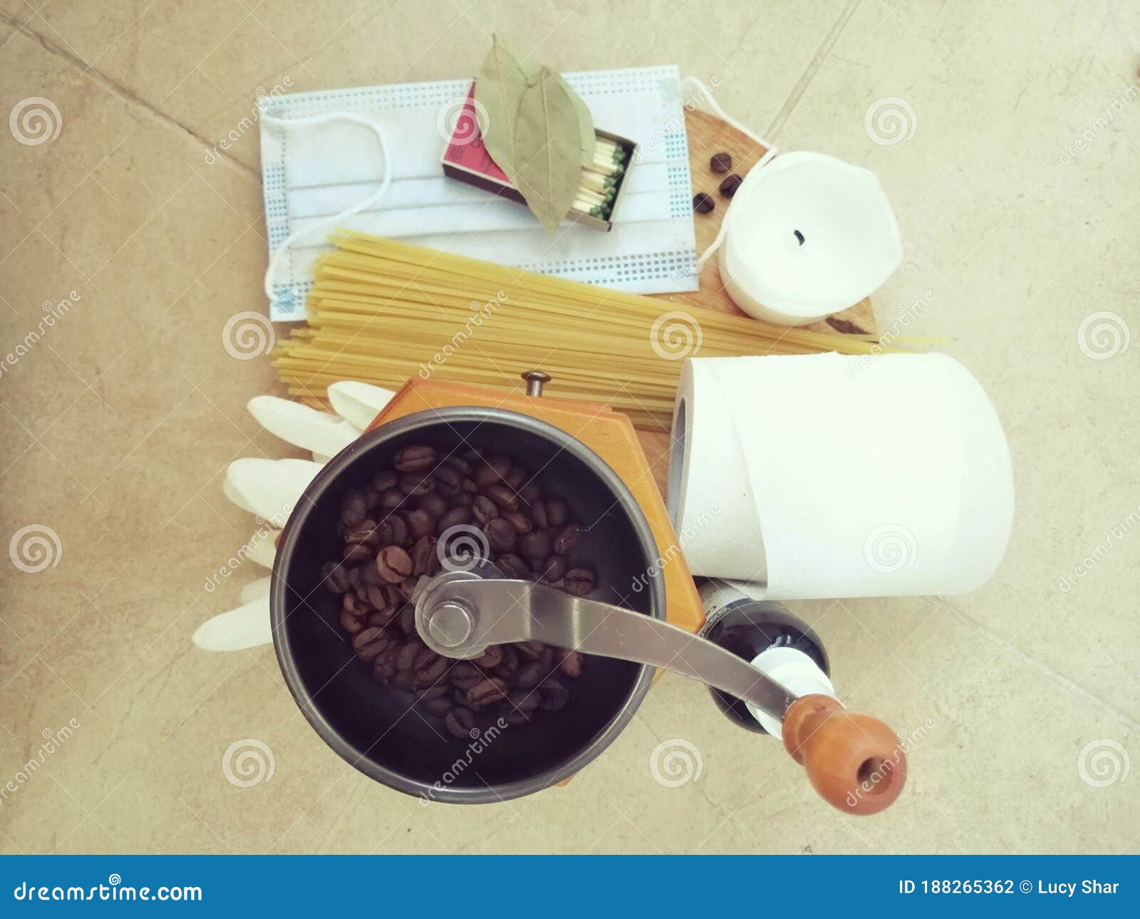 Objects Useful in Emergency Situations Such As Natural Disasters Stock ...