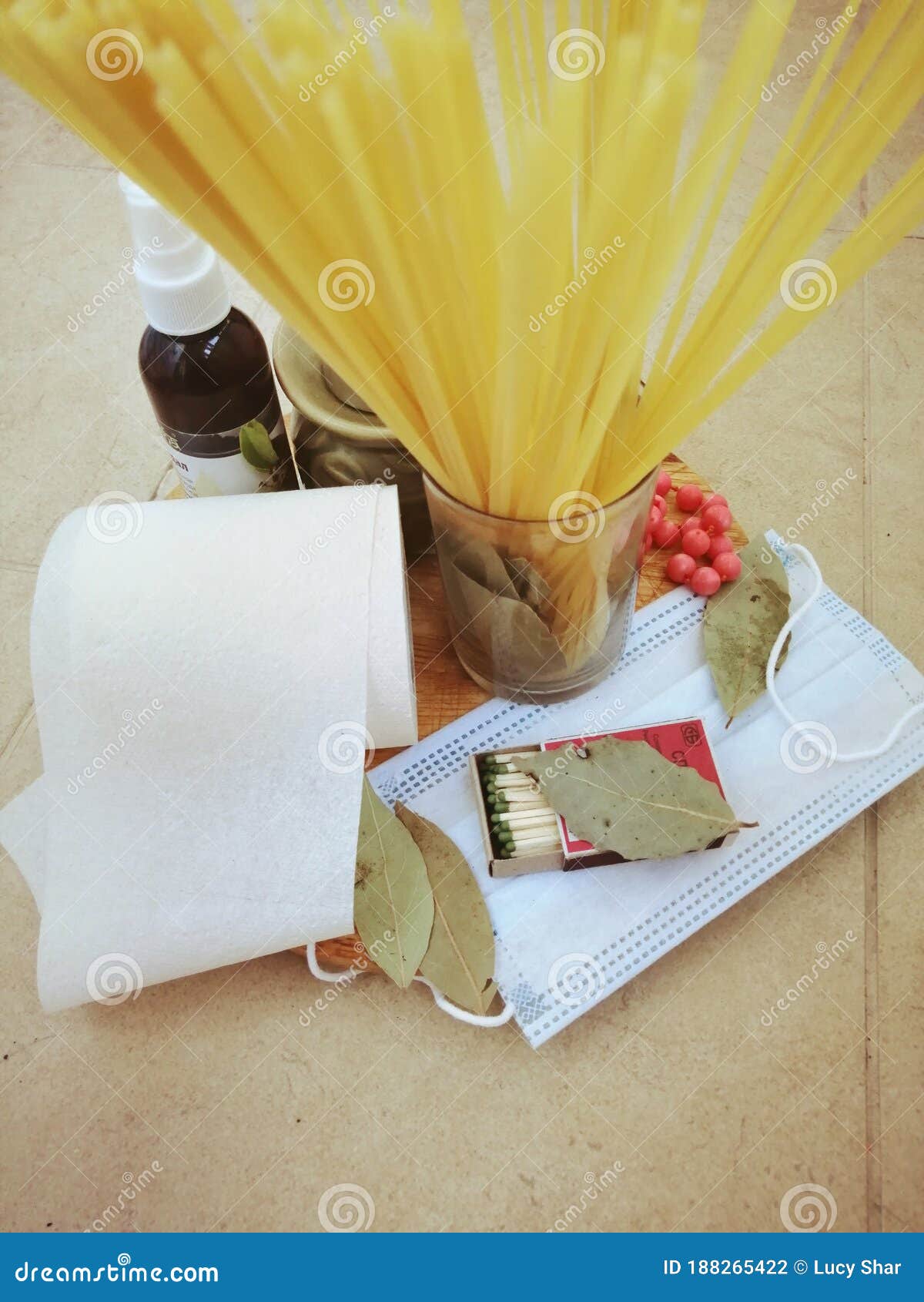 Objects Useful in Emergency Situations Such As Natural Disasters Stock ...