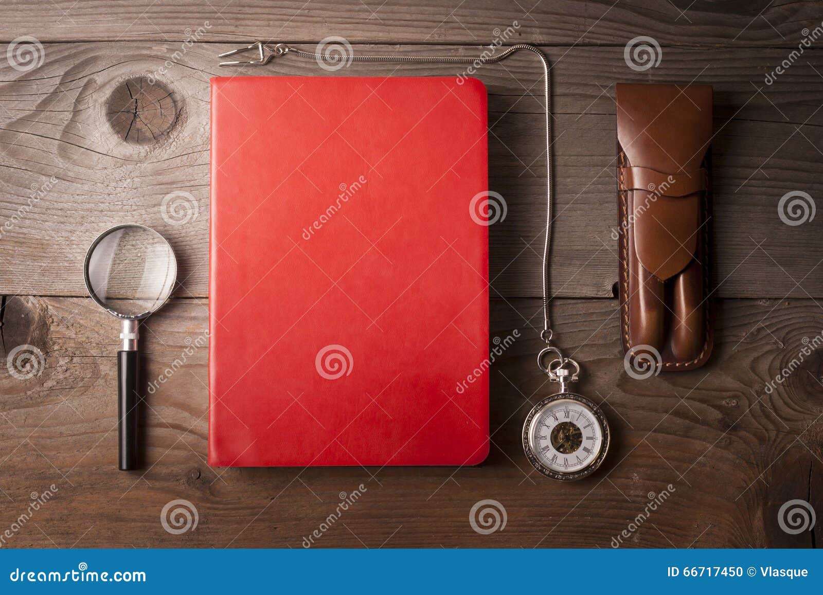 Objects on wooden table stock photo. Image of object - 66717450