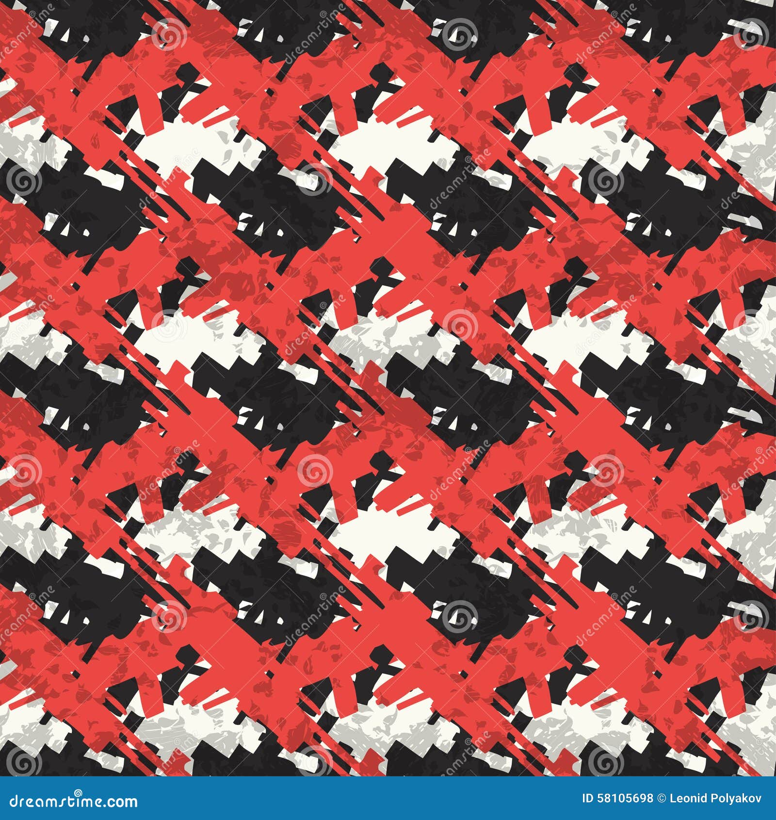 Objets Abstraits Rouges Et Noirs Sur Un Fond Blanc Illustration de ...