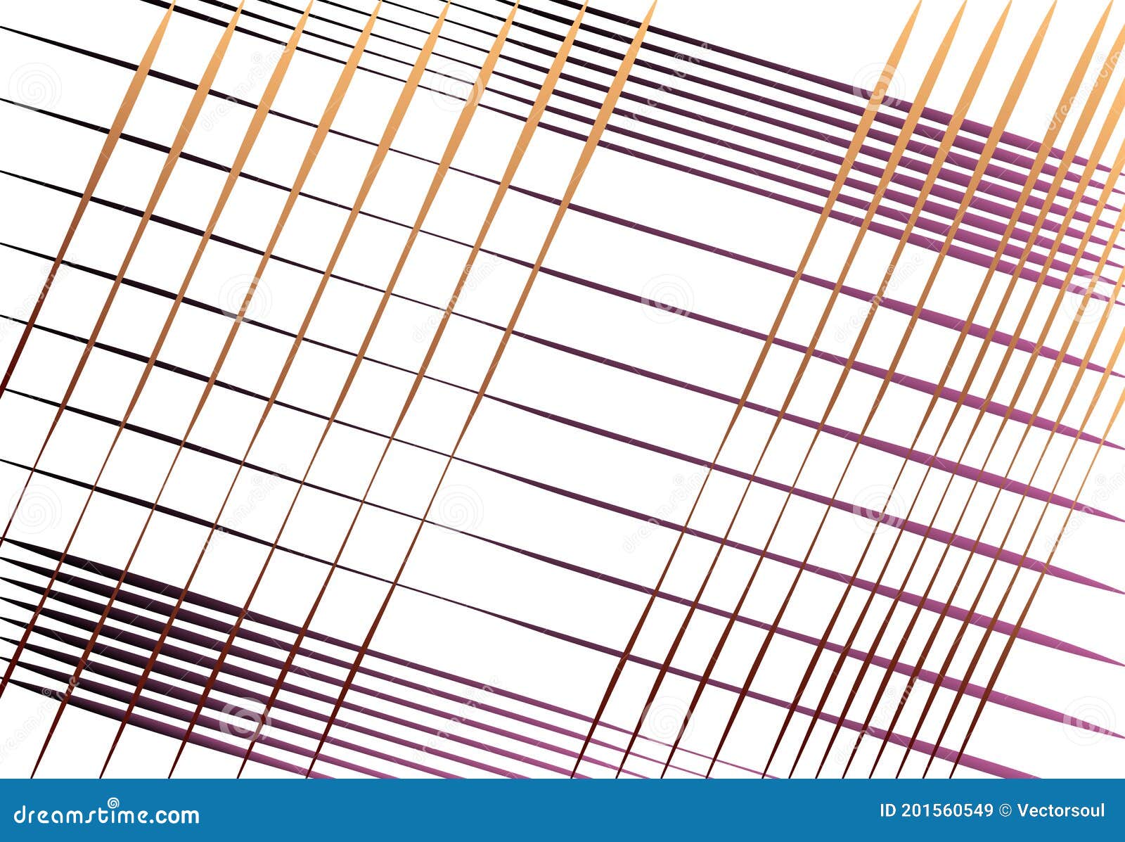 Oblique, Diagonal and Skew Mesh Grid Illustration with Gradient Lines ...
