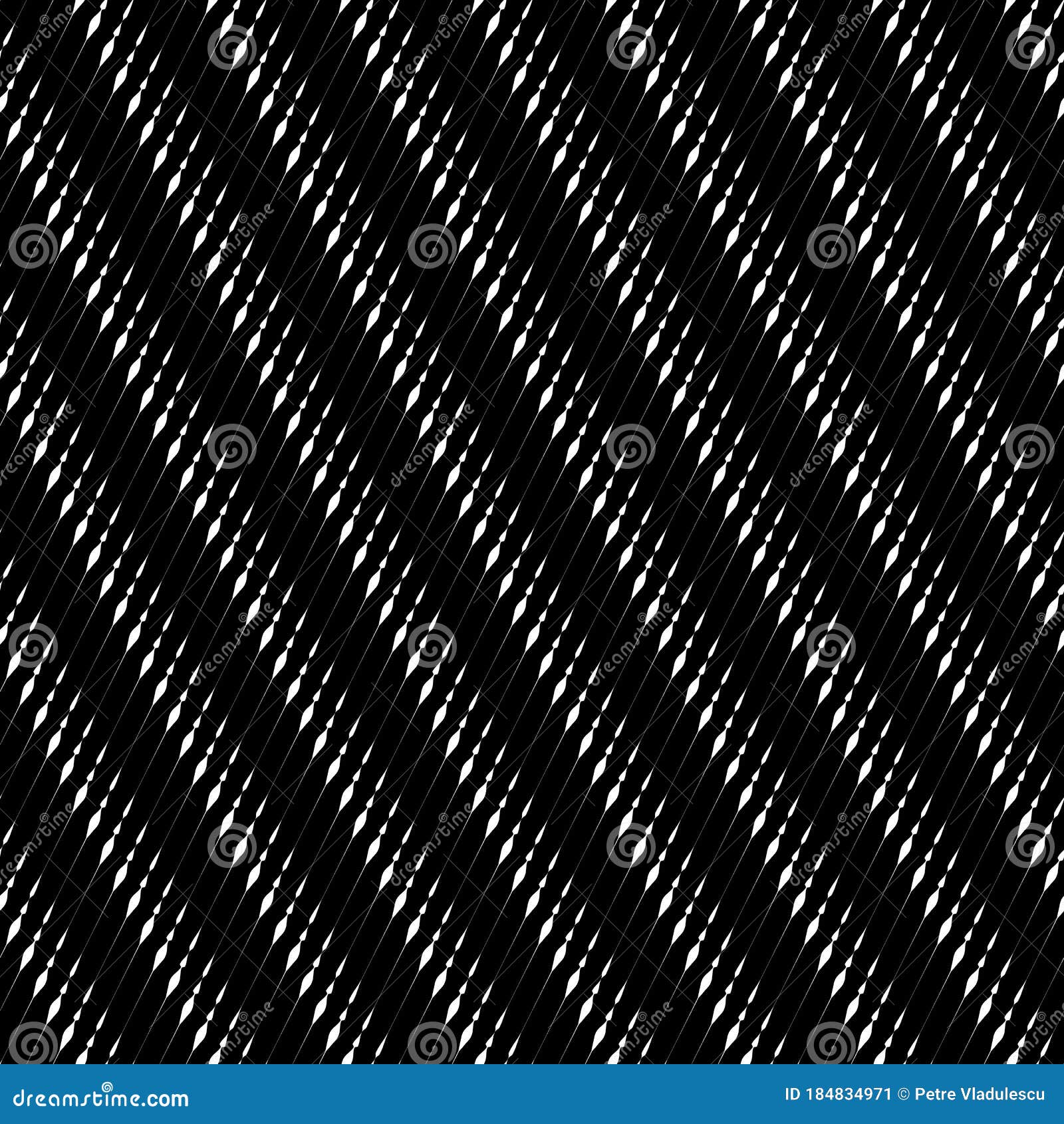 Oblique Pattern with Black Forms, Modern Stylish Image. Stock Vector ...