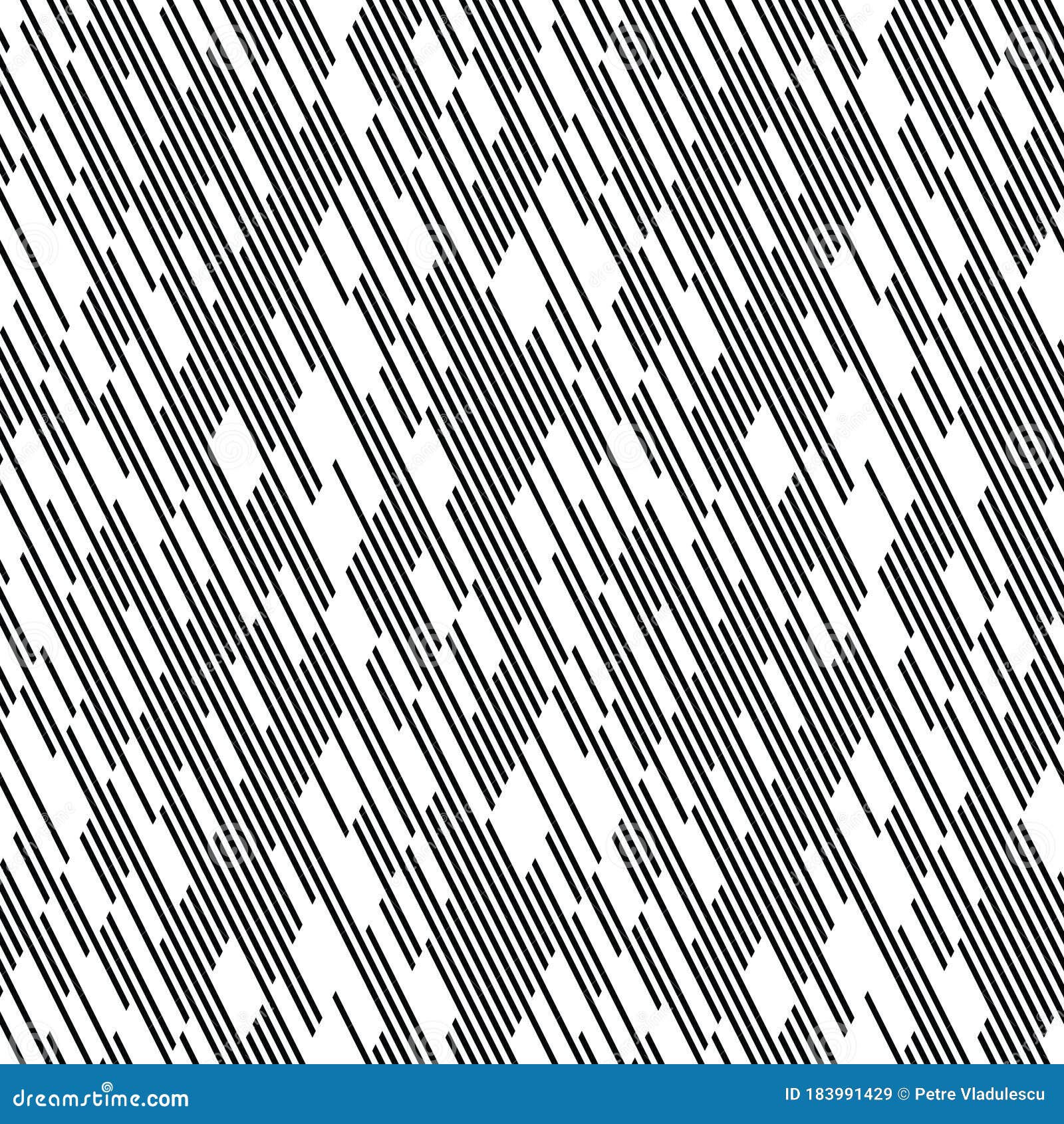 Oblique Pattern with Black Segments, Modern Stylish Image. Stock Vector ...