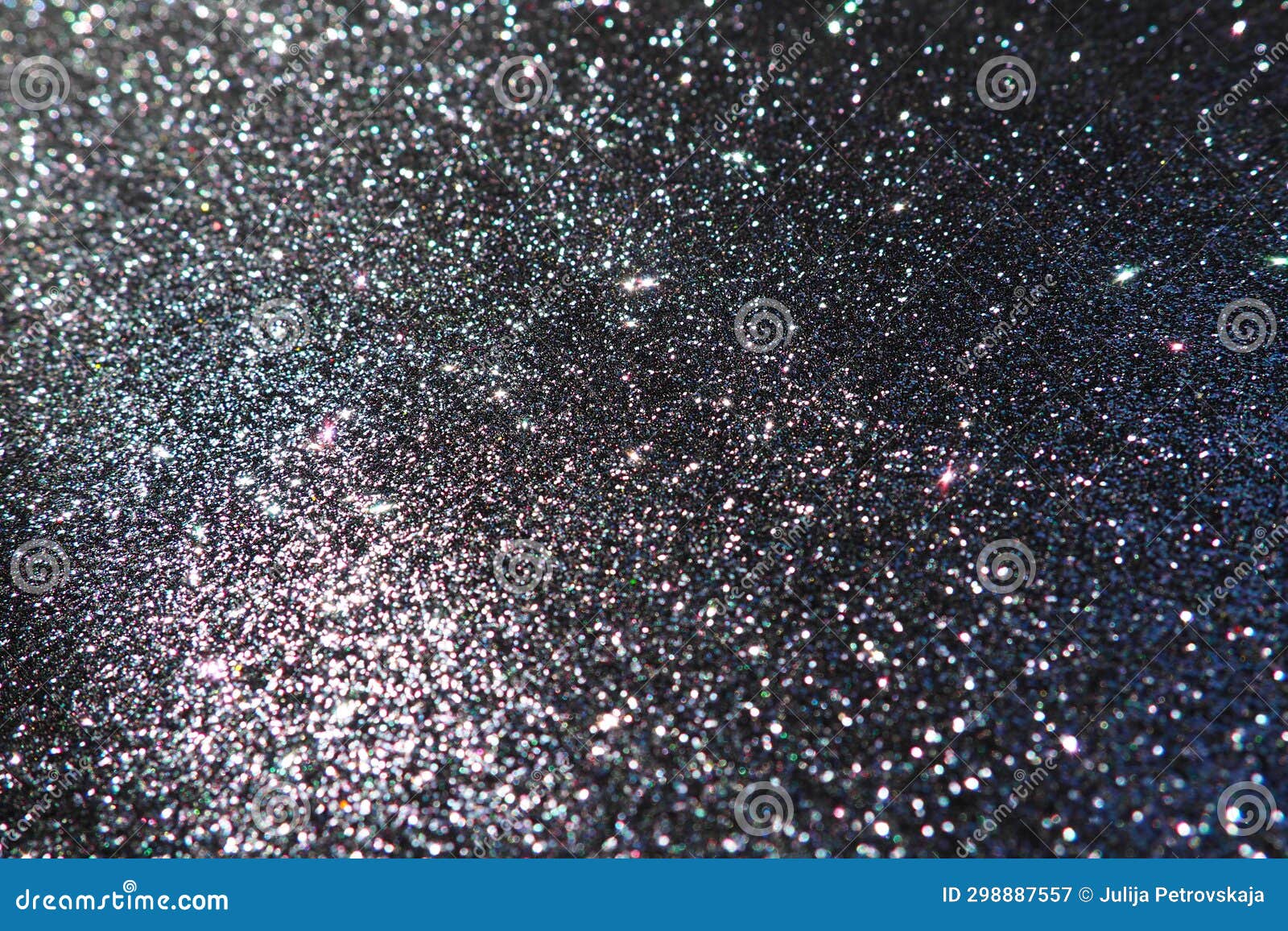 Oblique Rays of Light on a Black Surface. Bokeh, Dust Particles ...