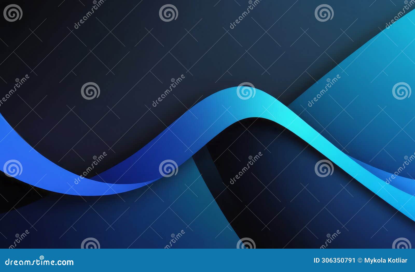 Oblique Shapes in Black Dodger Blue Stock Image - Image of style ...