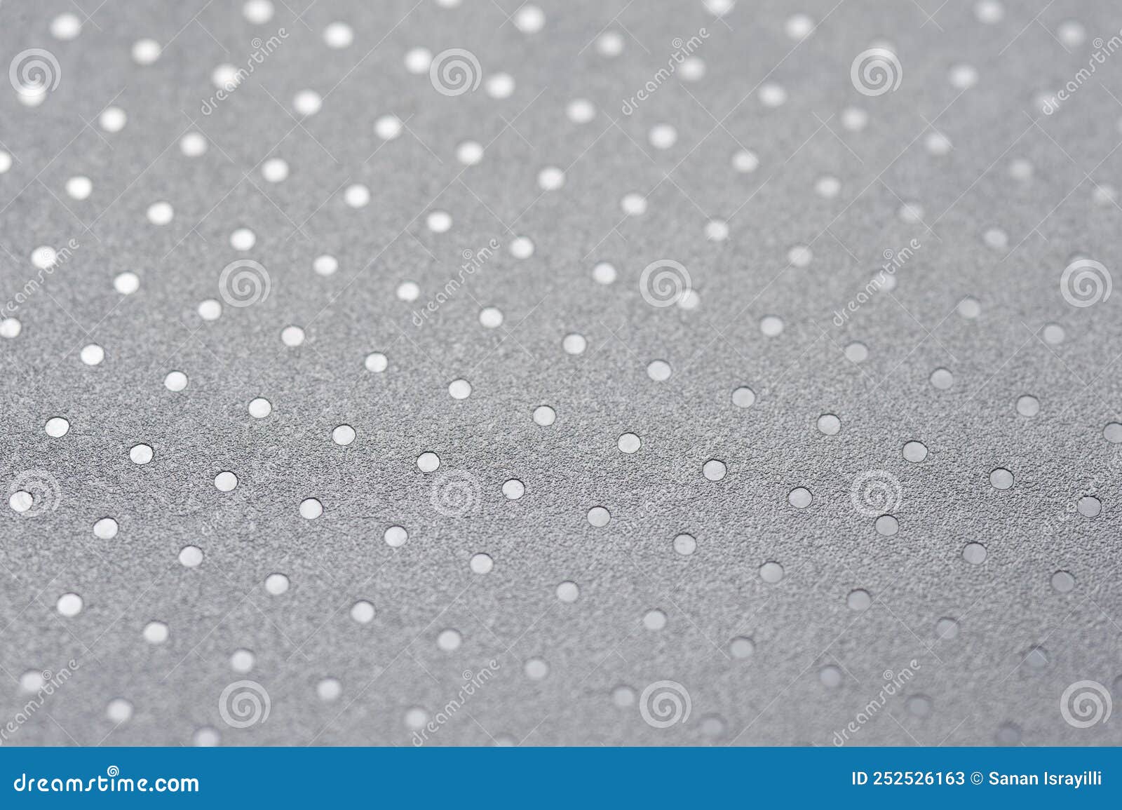 A Background of Oblique Angled Spots Forming an Array Reflecting Off a ...