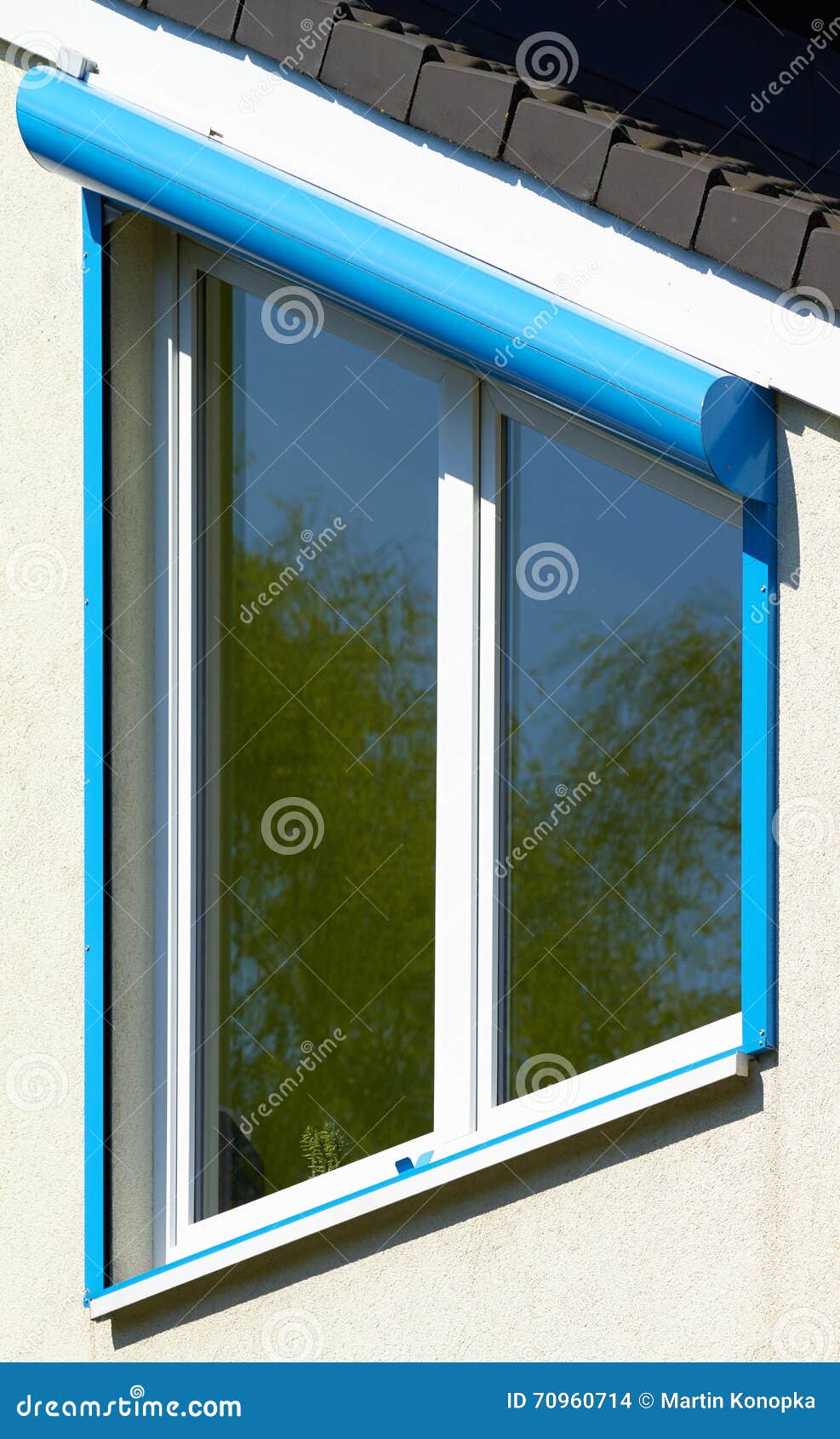 Oblique window stock photo. Image of reflection, slanted - 70960714
