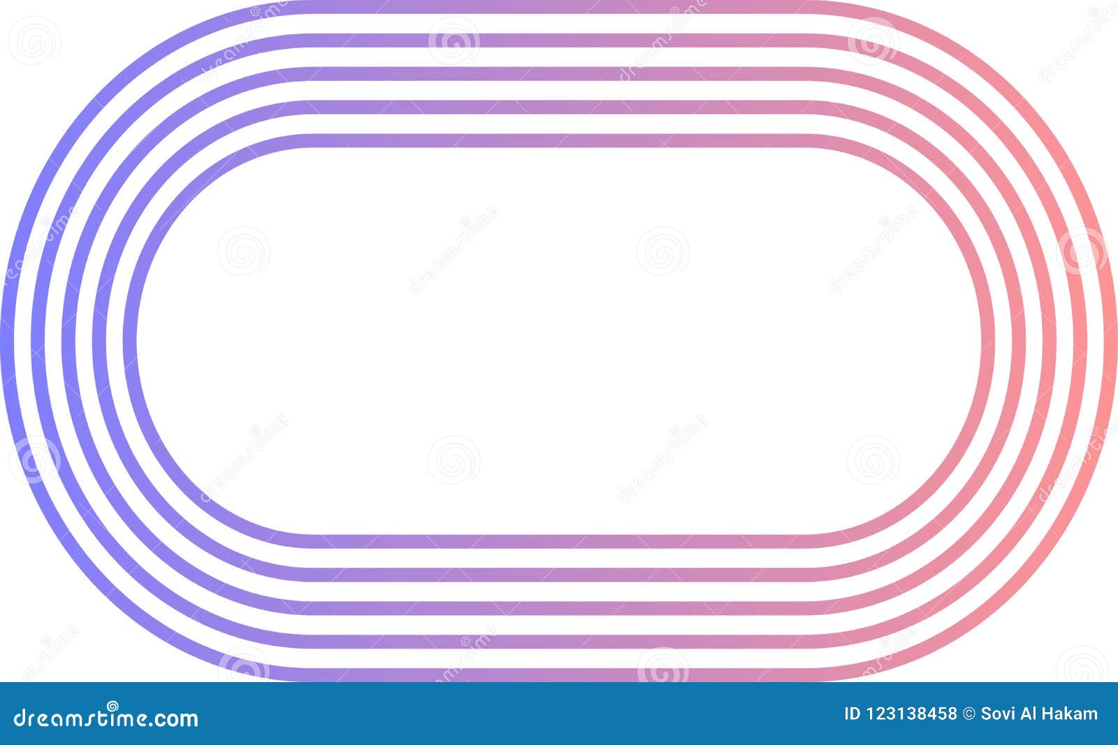 Oblong logo lined up stock vector. Illustration of logo - 123138458