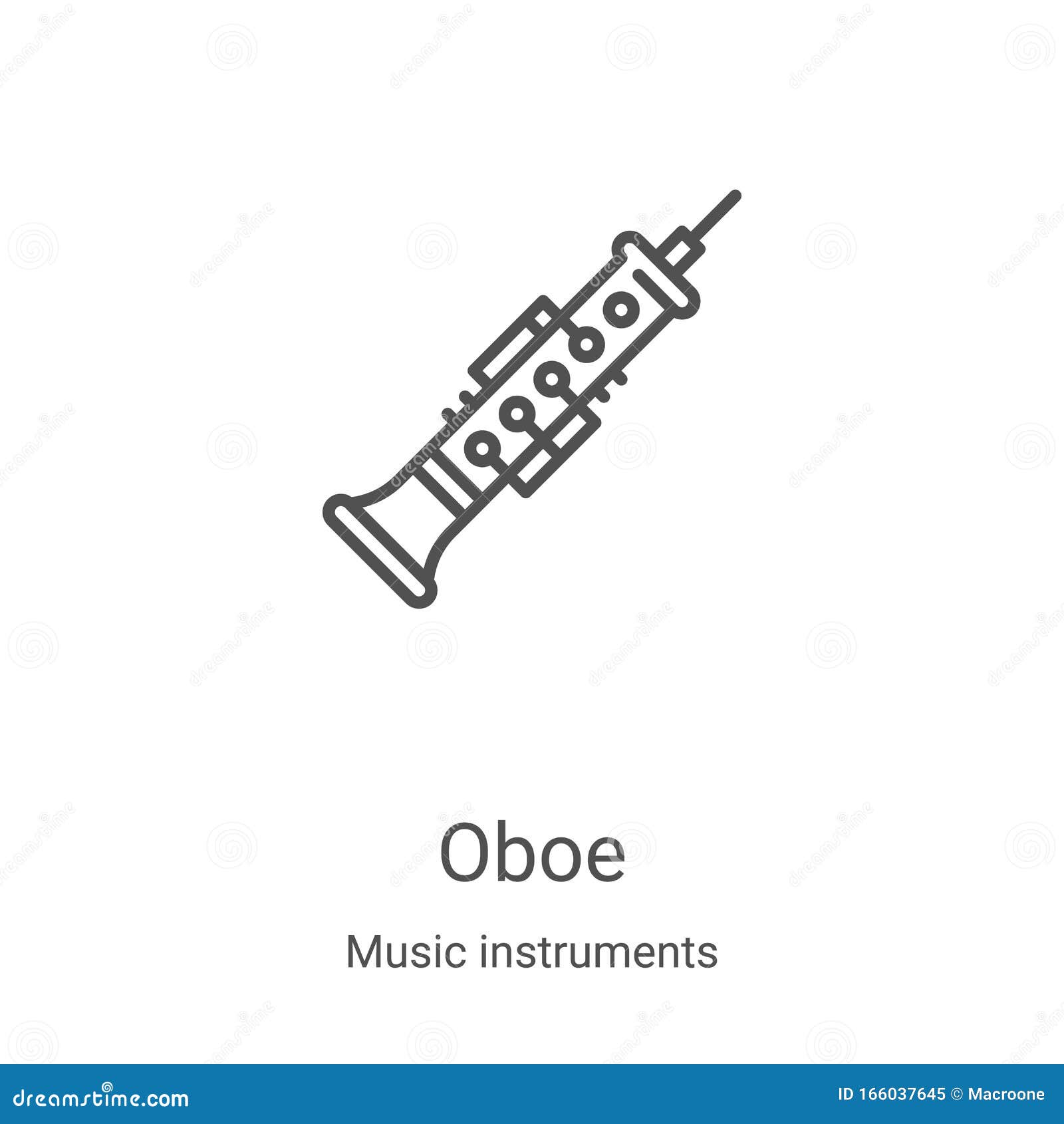 Oboe Icon Vector from Music Instruments Collection. Thin Line Oboe ... Oboe Icon Vector from Music Instruments Collection. Thin Line Oboe ...