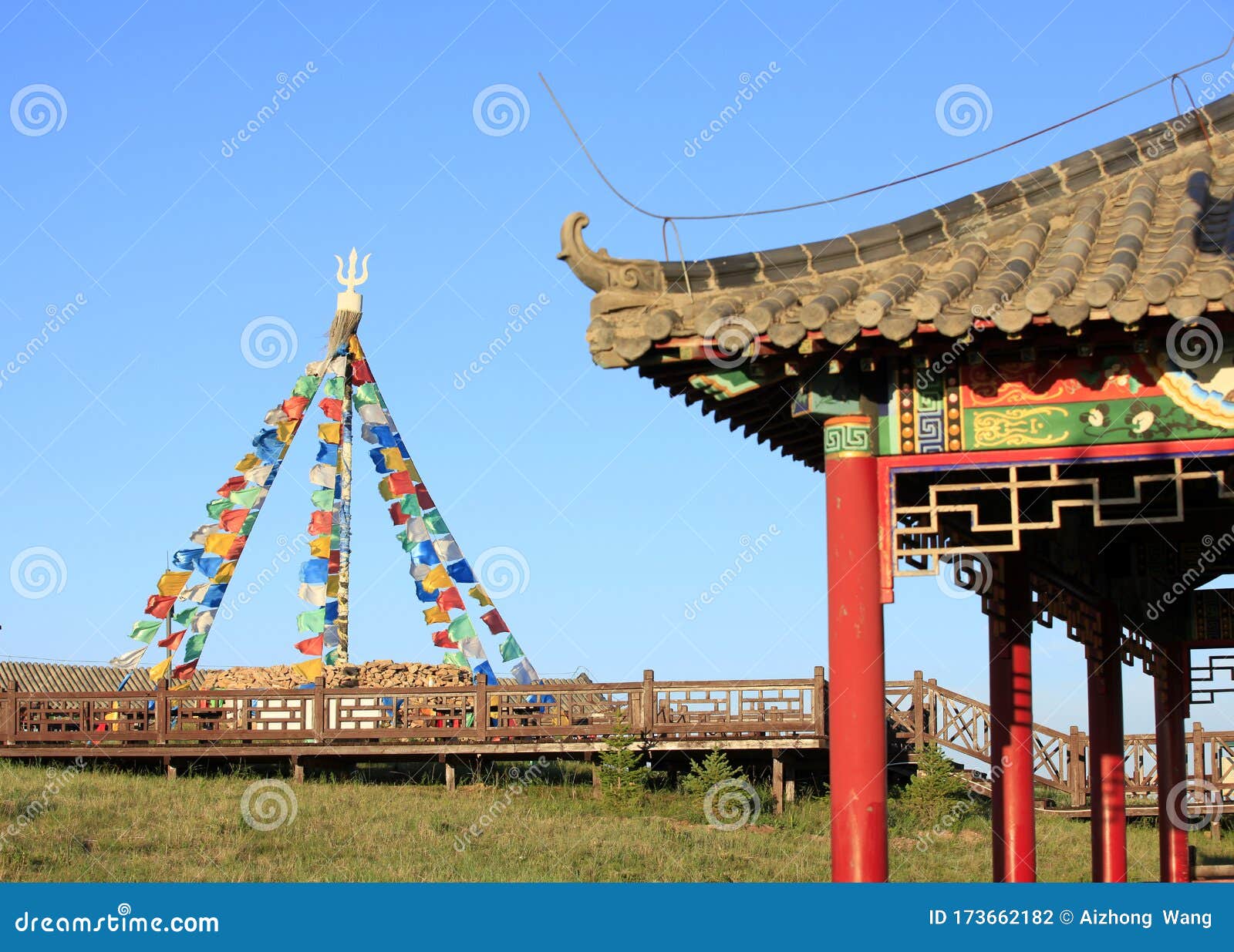 Oboo stock photo. Image of buddhism, oboo, aobao, tour - 173662182