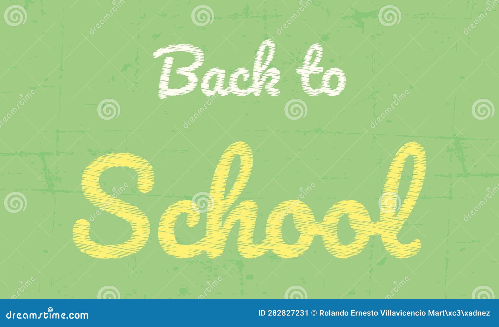 Poster with the Phrase Back To School, Restart of the School Year ...