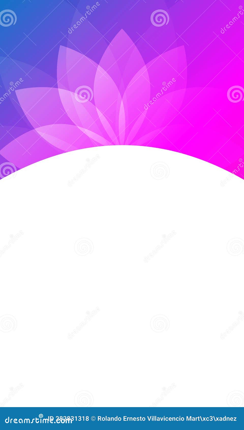 Horizontal Background for Text Template for Documents with Abstract ...