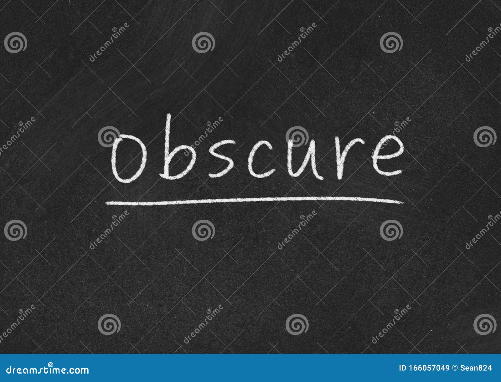Obscure stock image. Image of blackboard, concept, background - 166057049