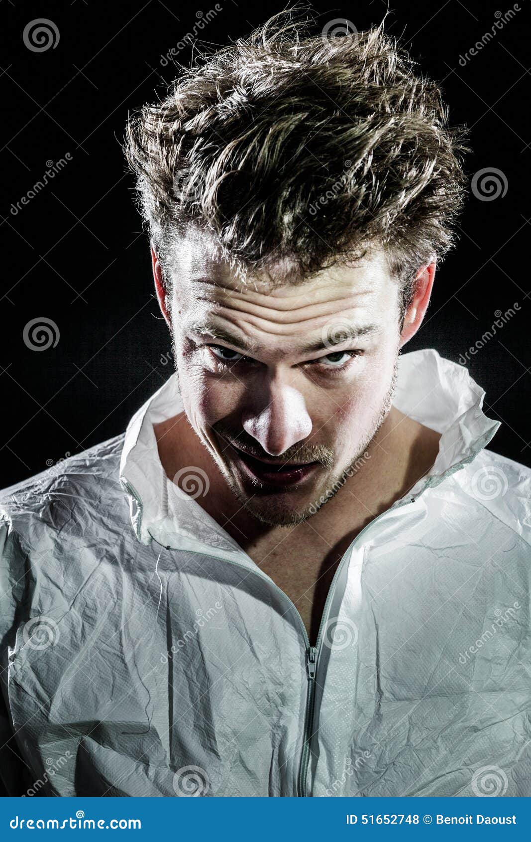 Obscure Freaky Psycho Man Stock Photography | CartoonDealer.com #51652766
