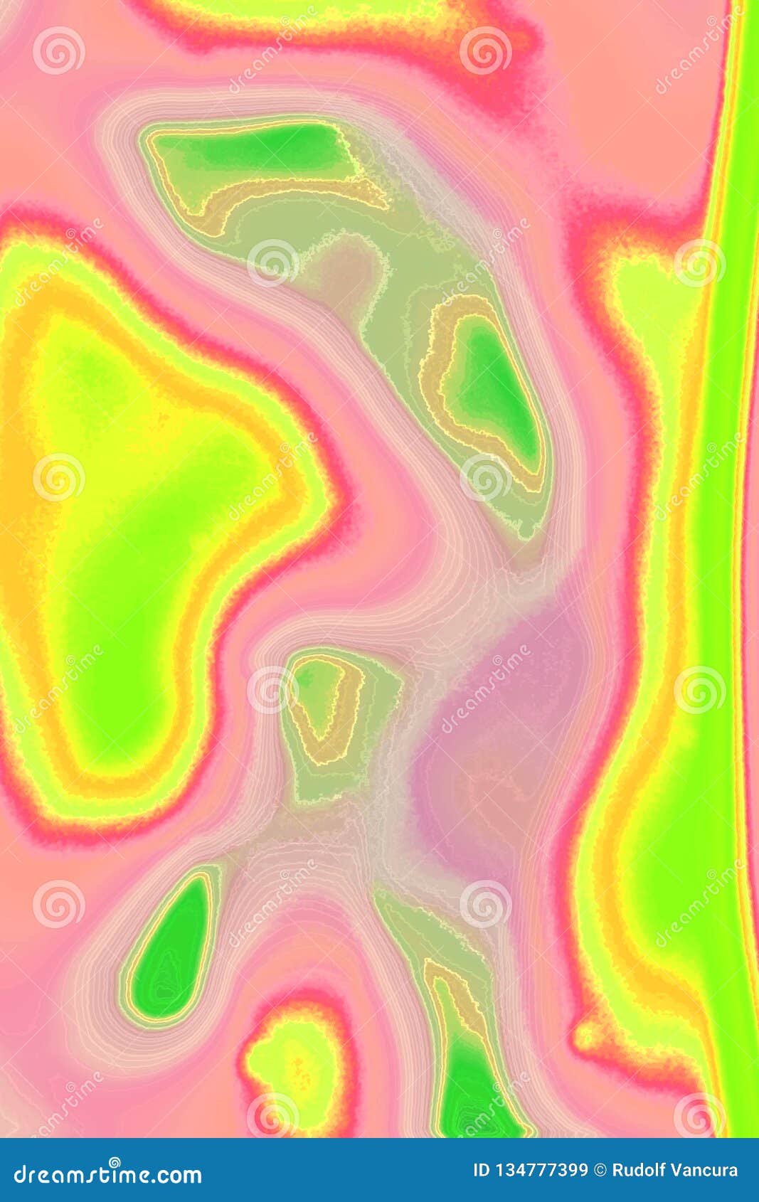 Obscure Pastel-Colored Maze Abstract Stock Illustration - Illustration ...